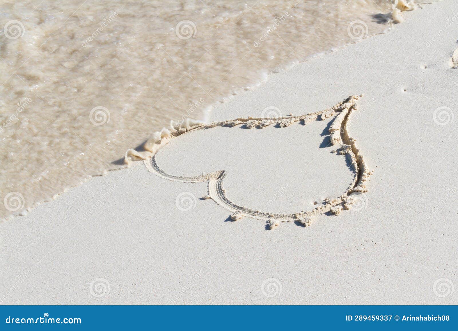 Heart shape stock image. Image of heart, landscape, vacation - 289459337