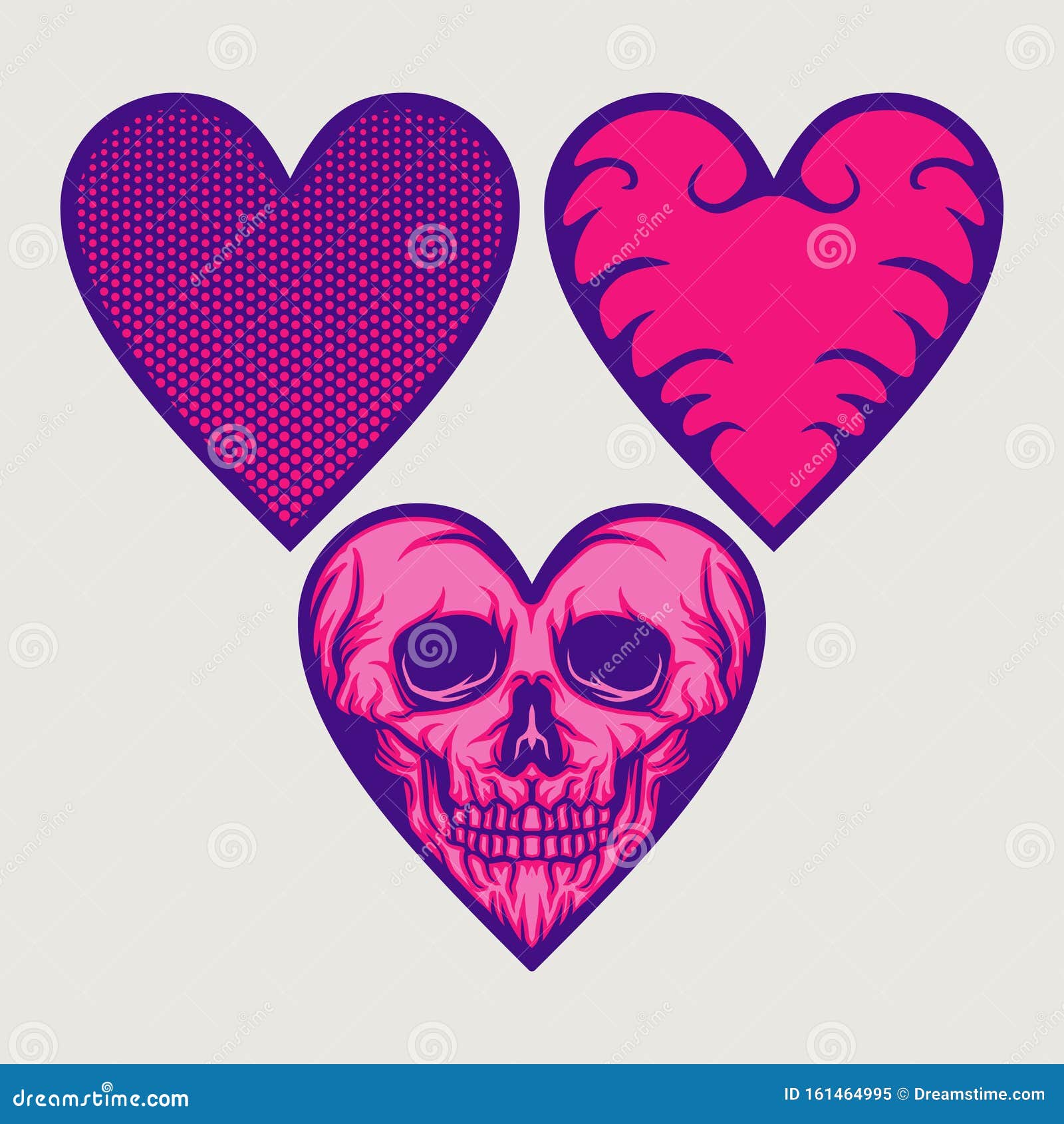 Heart shape element Vector stock illustration. Illustration of cute ...