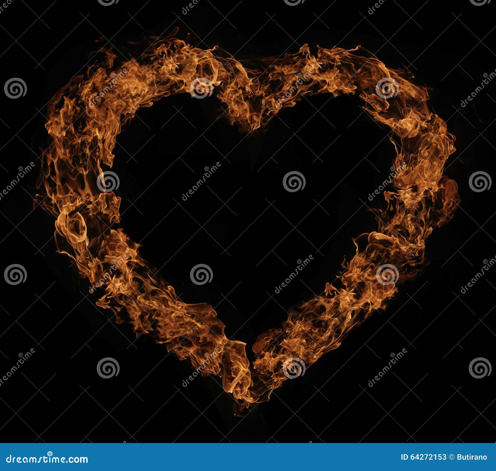 Heart shape fire flames stock image. Image of frame, night - 64272153