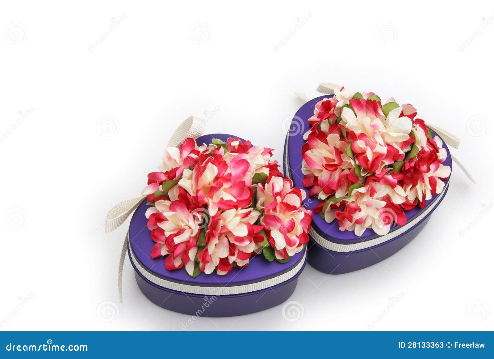 Heart shape gift boxes stock image. Image of decoration - 28133363