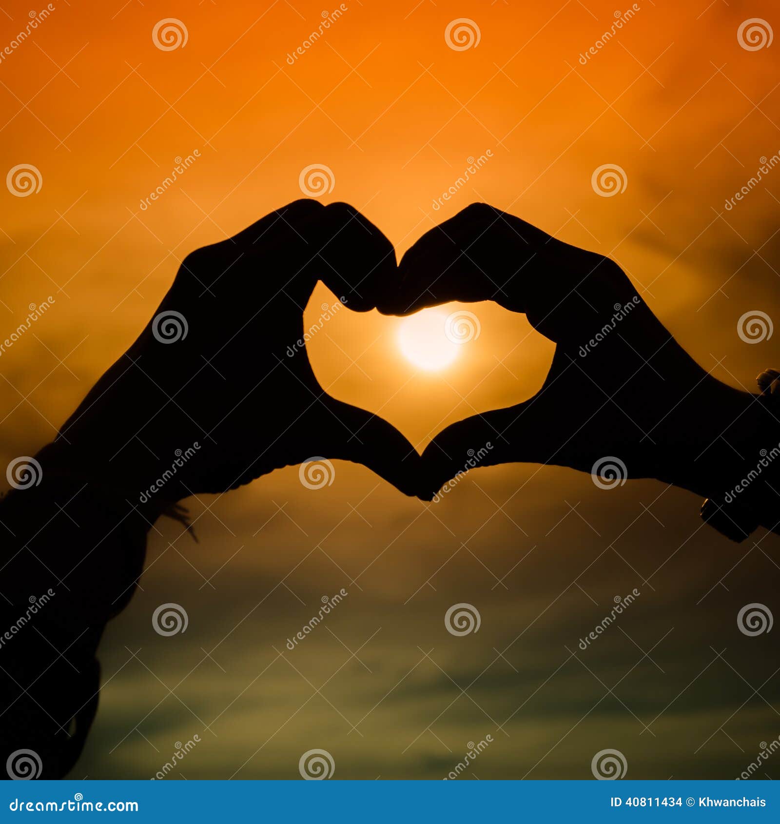Heart Shape Hand Gesture stock photo. Image of sign, concepts - 40811434
