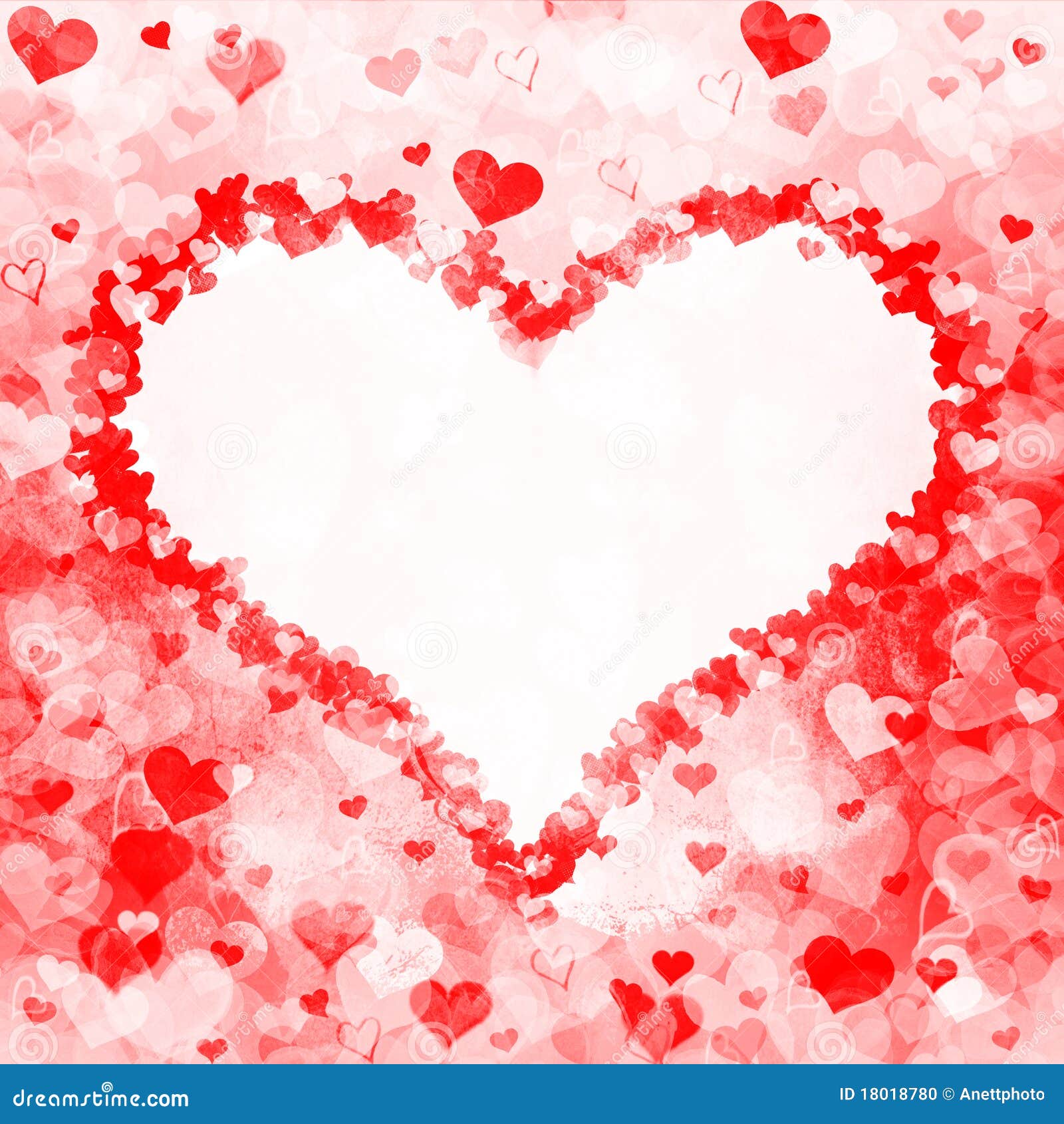 Heart shape from hearts stock illustration. Illustration of romance ...