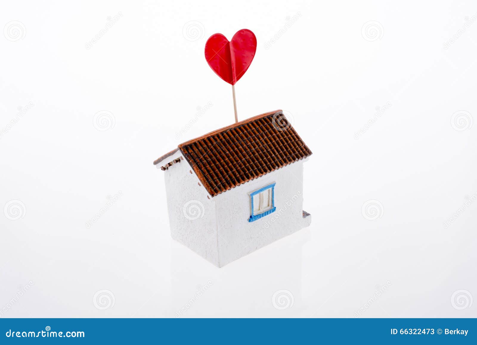 Heart shape and house stock image. Image of love, residence - 66322473