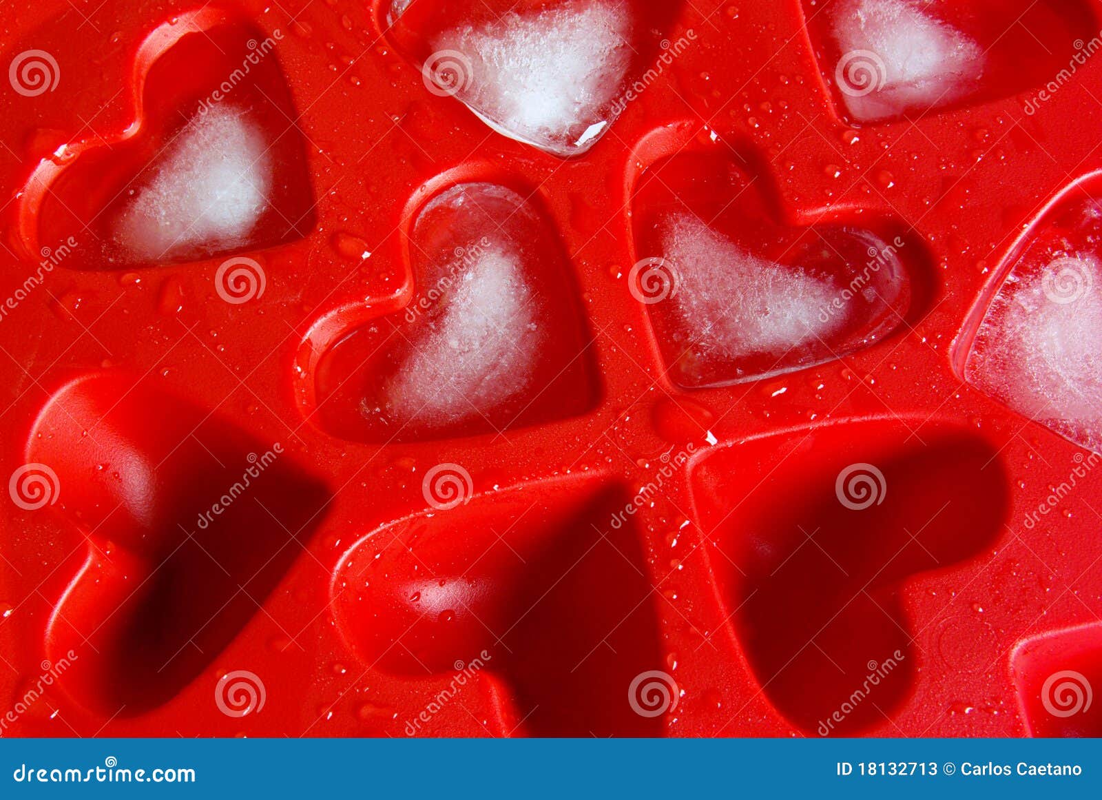 Heart shape ice stock image. Image of celebration, drip - 18132713