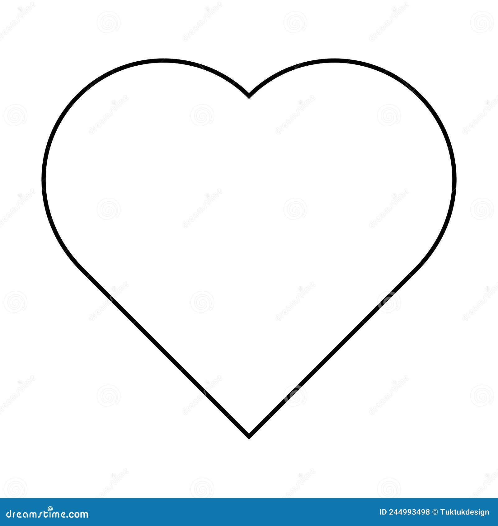 Heart Shape Icon Vector Symbol for Creative Graphic Design Ui Element ...