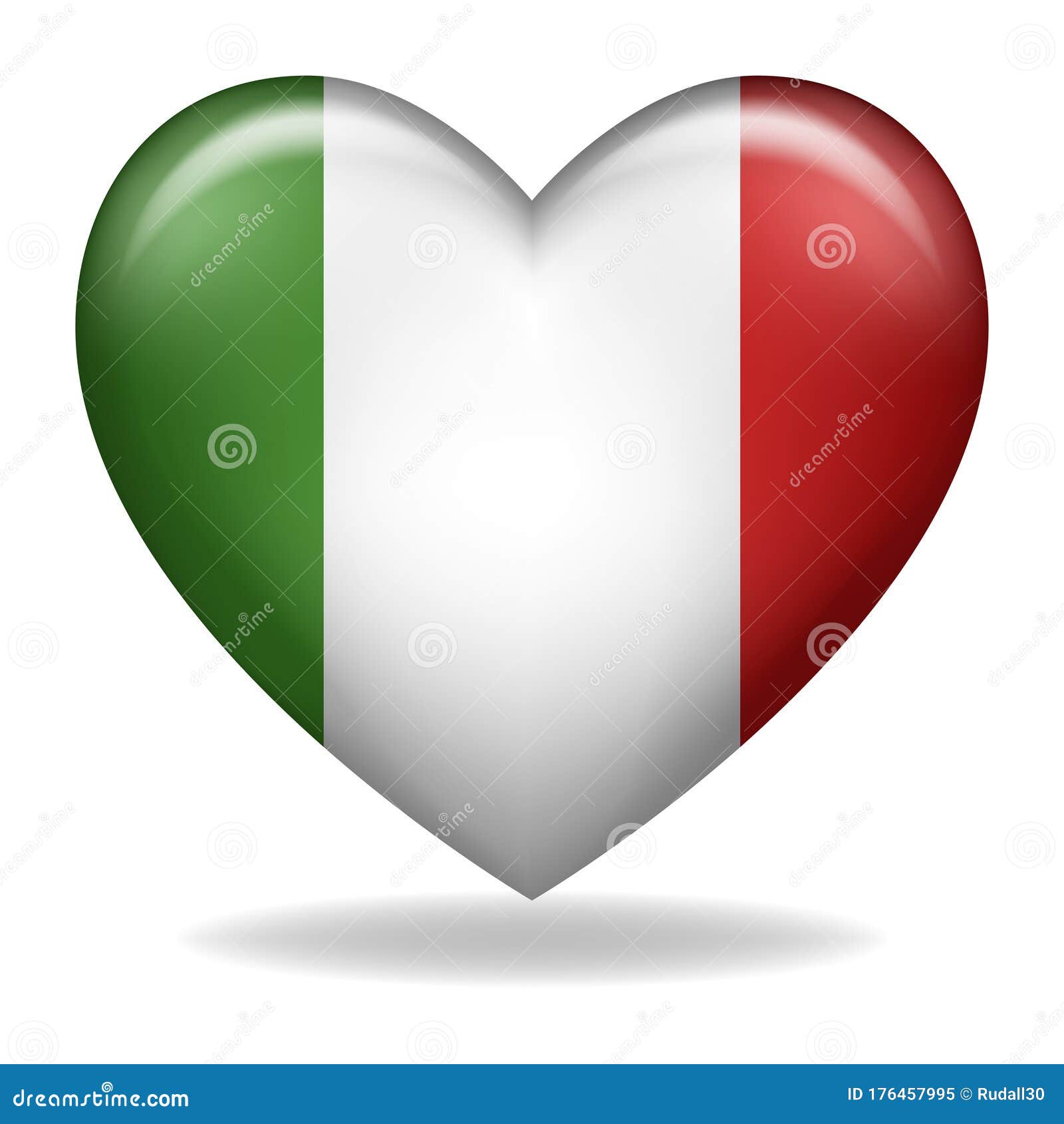Shape Of Italy. Glowed. Bilevel. Stock Photography | CartoonDealer.com ...