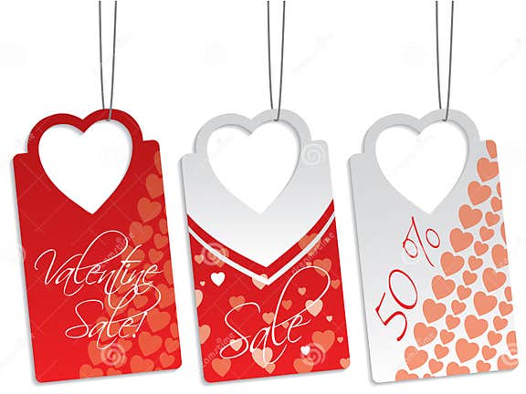 Heart shape label set stock vector. Illustration of print - 17757358