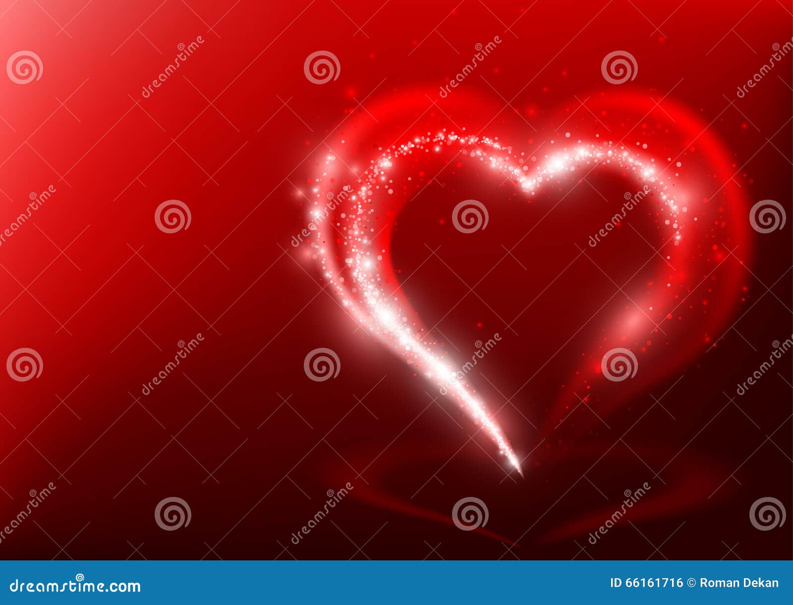 Heart Beams Border Frame Royalty-Free Stock Image | CartoonDealer.com ...