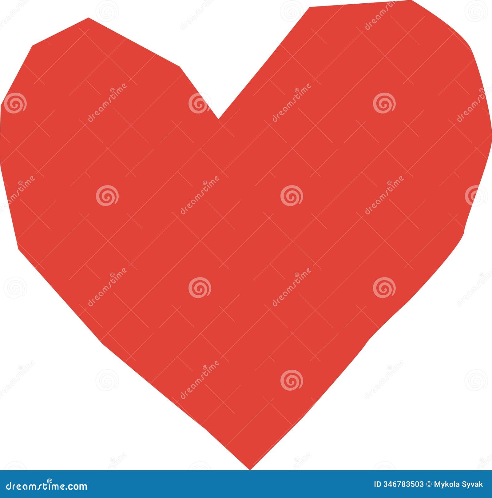 Heart Shape Paper Cut stock illustration. Illustration of holiday ...