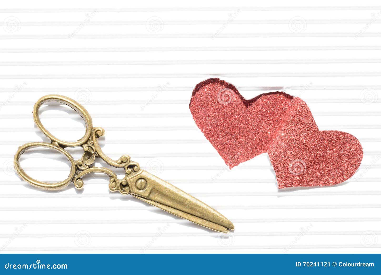 Heart shape paper cutting stock image. Image of shiny - 70241121