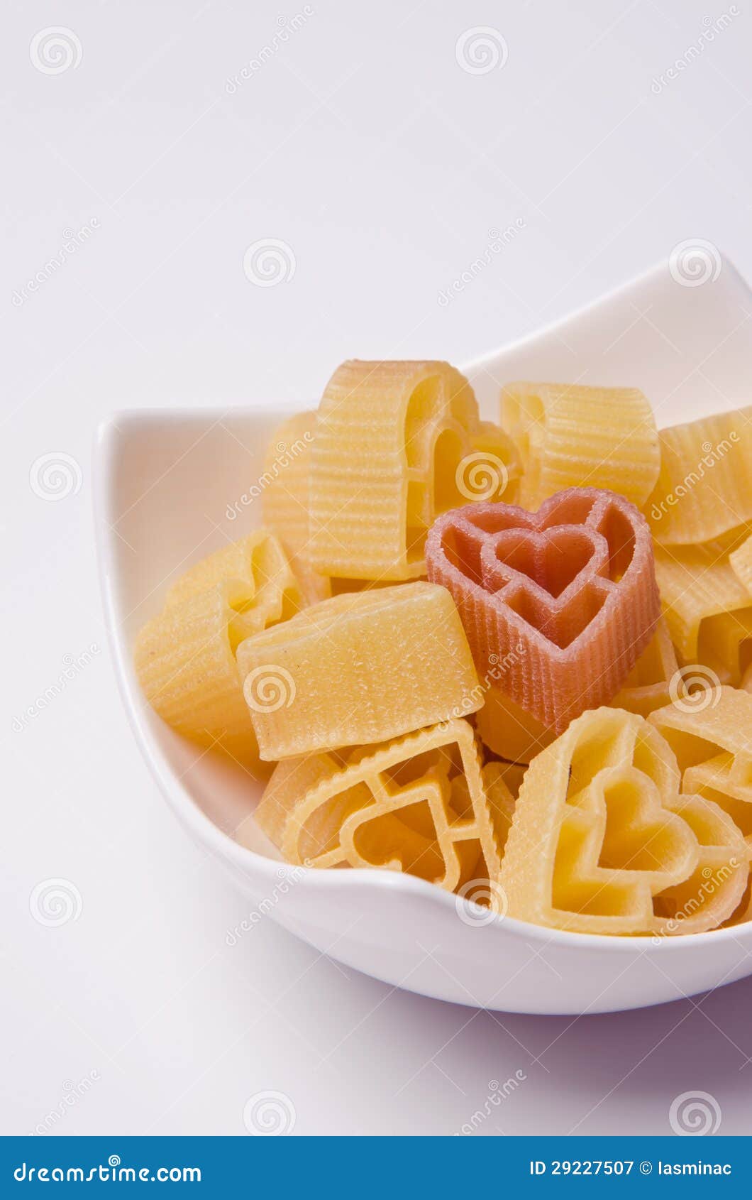 Heart shape pasta stock image. Image of tasty, cuisine - 29227507