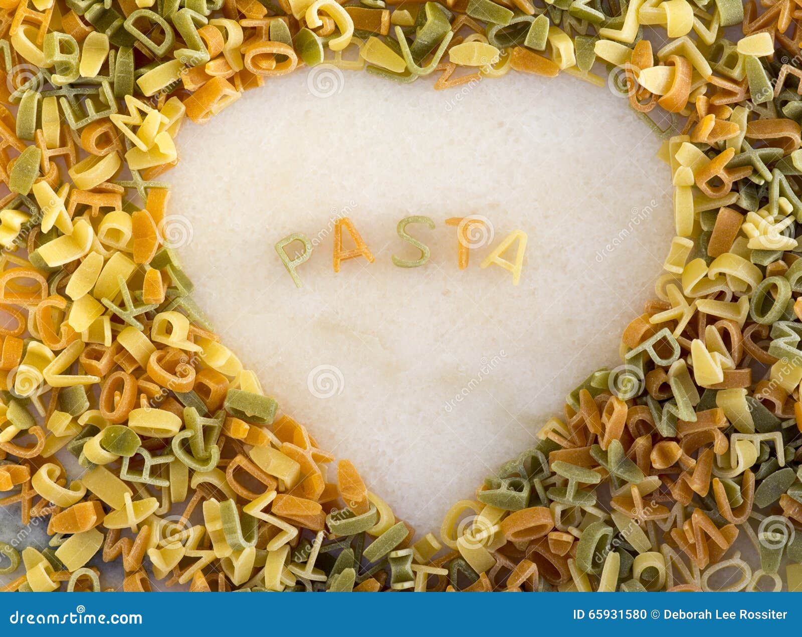 Heart shape pasta sign stock photo. Image of healthy - 65931580