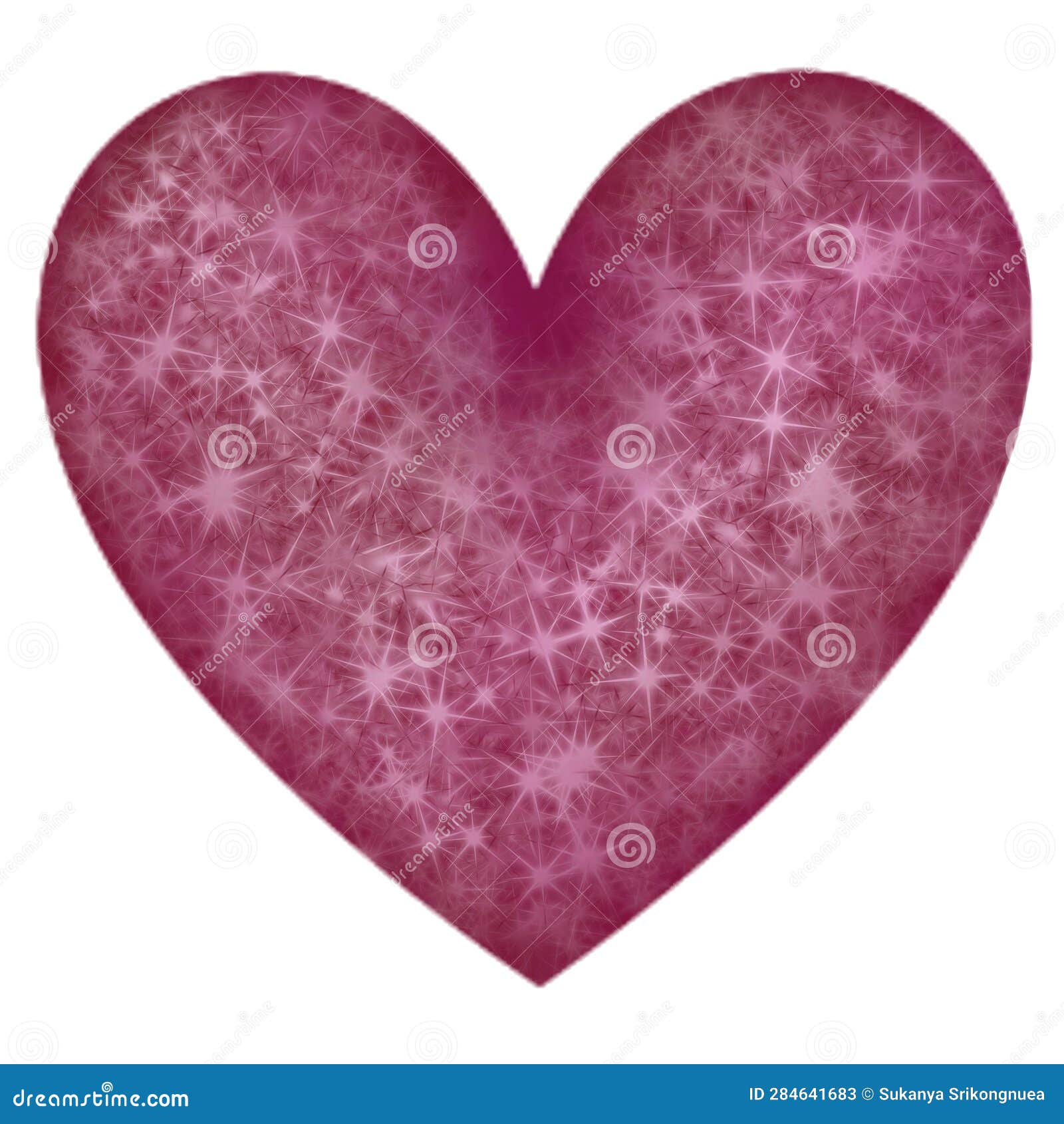 Heart Shape that Represents Love Stock Illustration - Illustration of ...