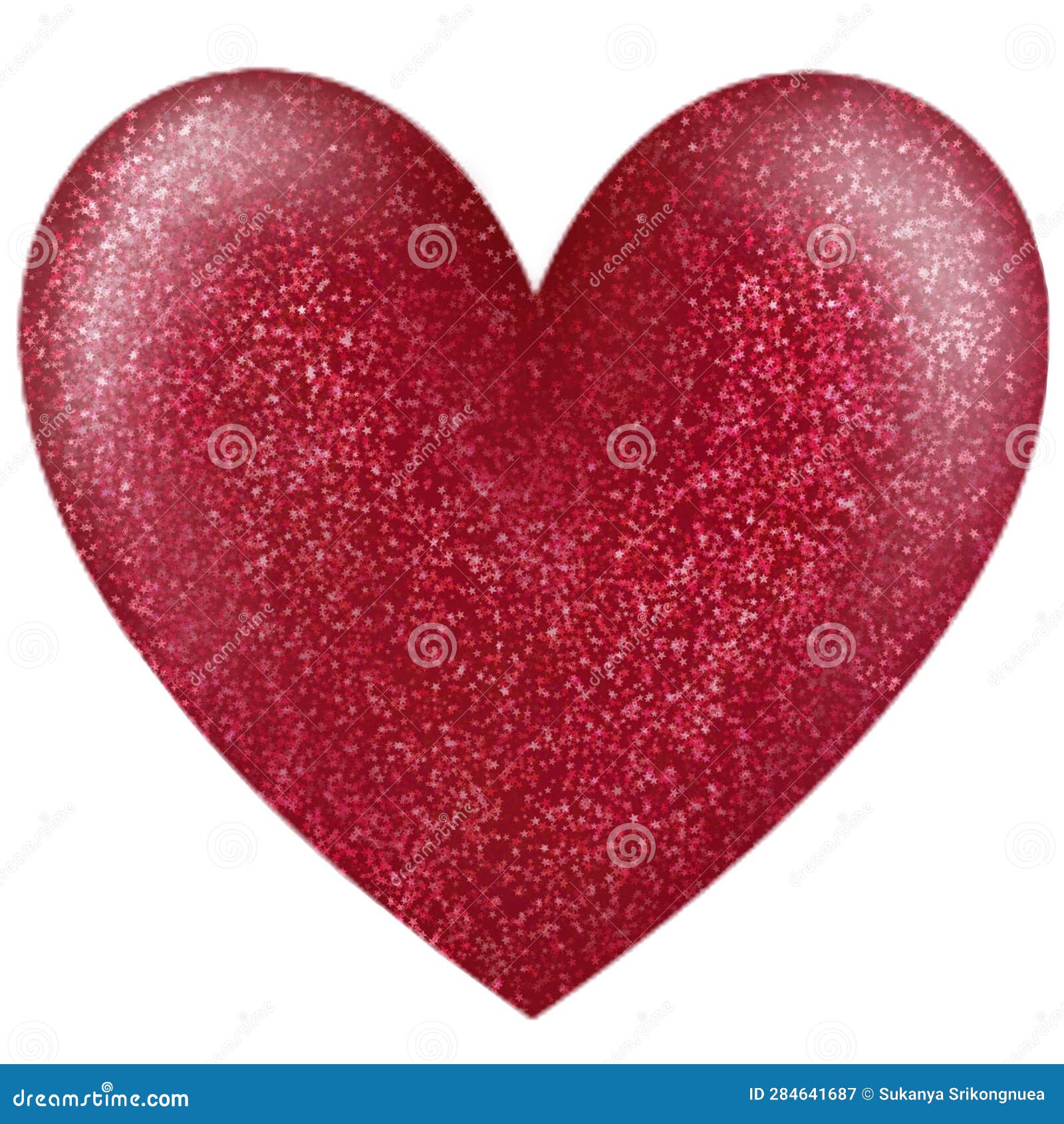 Heart Shape that Represents Love Stock Illustration - Illustration of ...