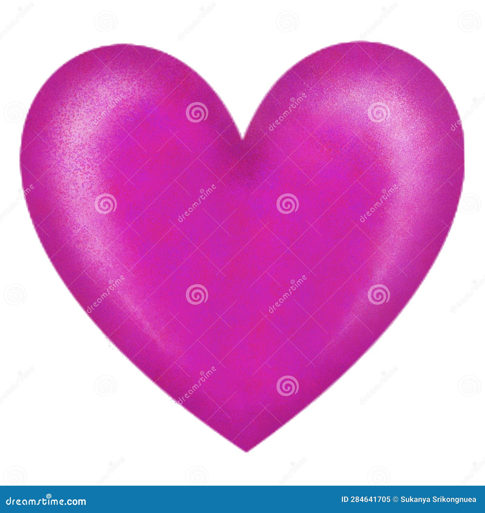 Heart Shape that Represents Love Stock Illustration - Illustration of ...