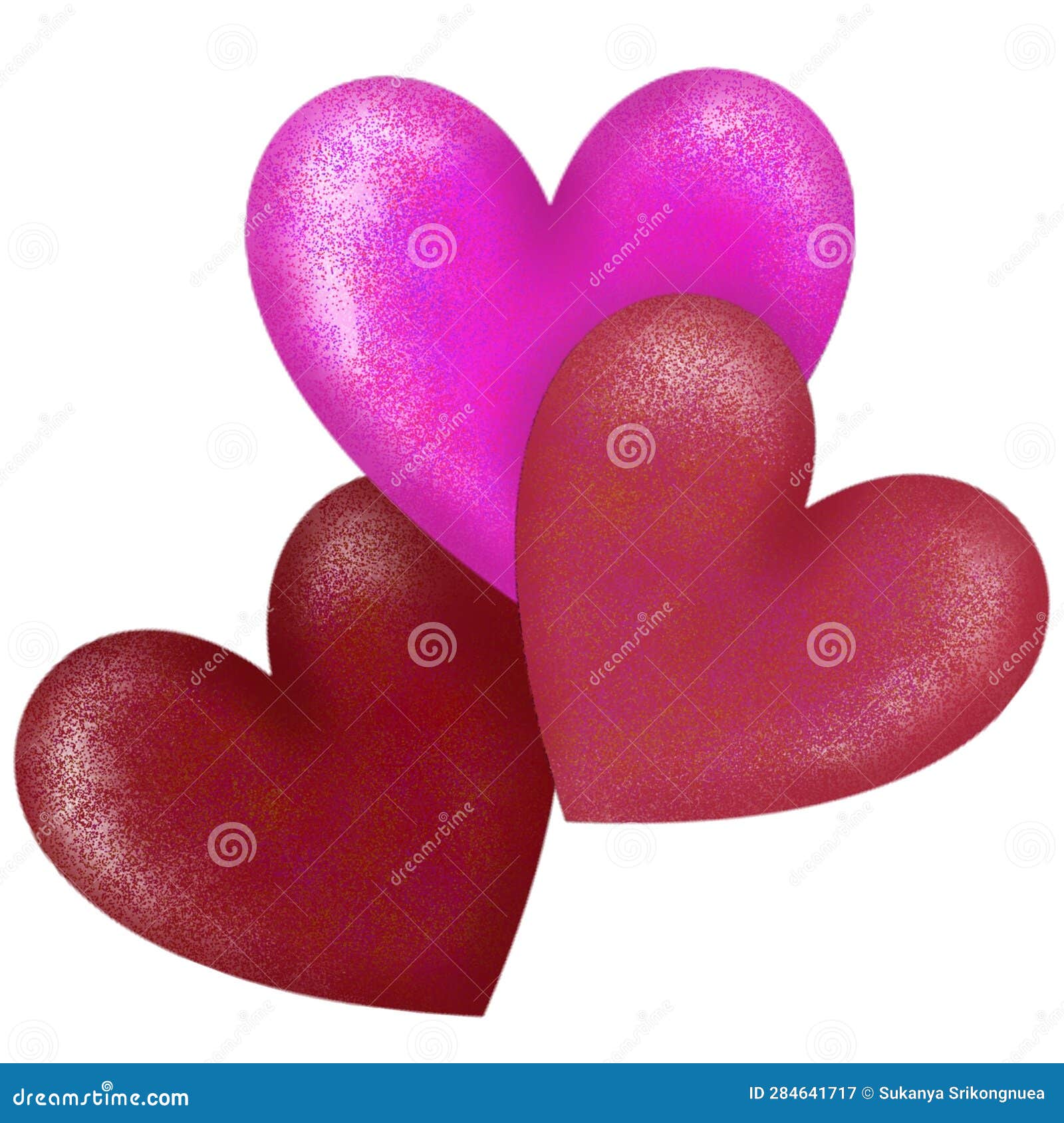 Heart Shape that Represents Love Stock Illustration - Illustration of ...