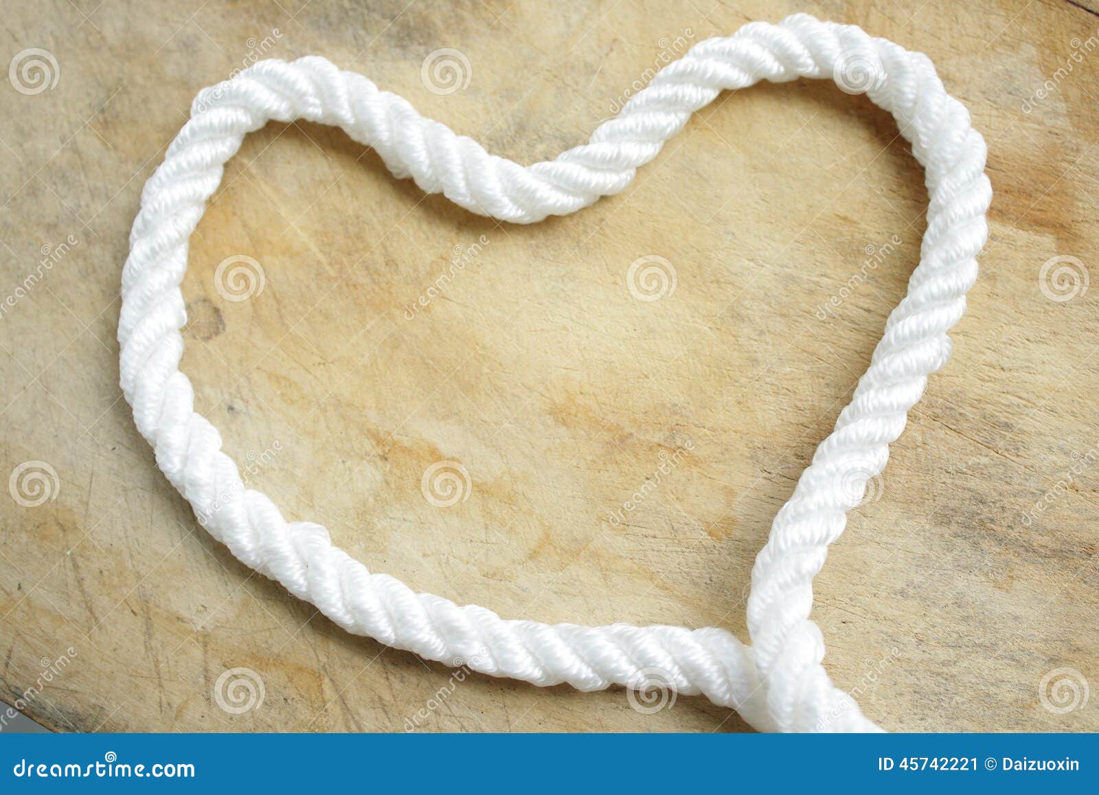Heart shape rope stock image. Image of shape, shaped - 45742221