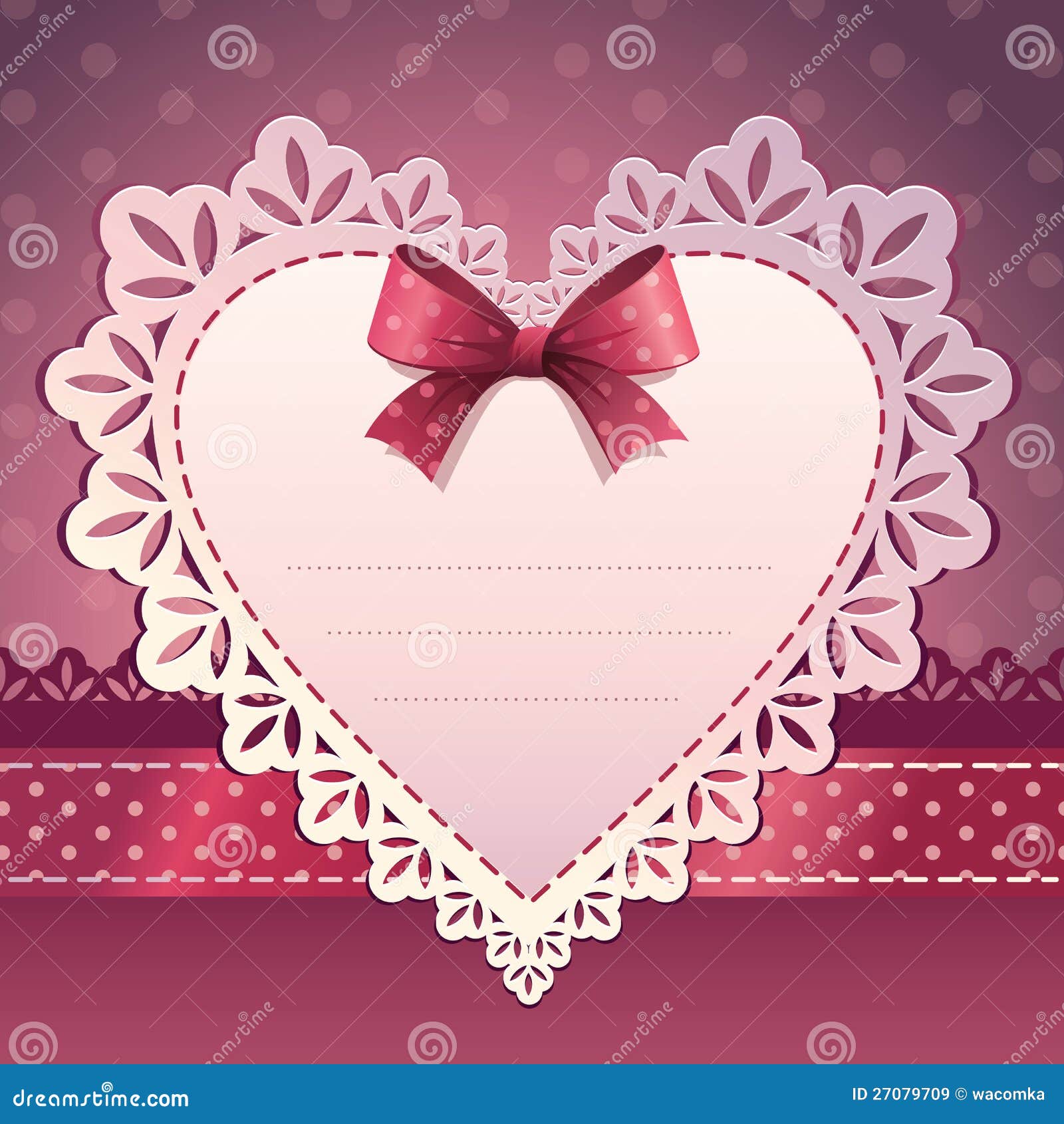 Heart Scrapbook Background