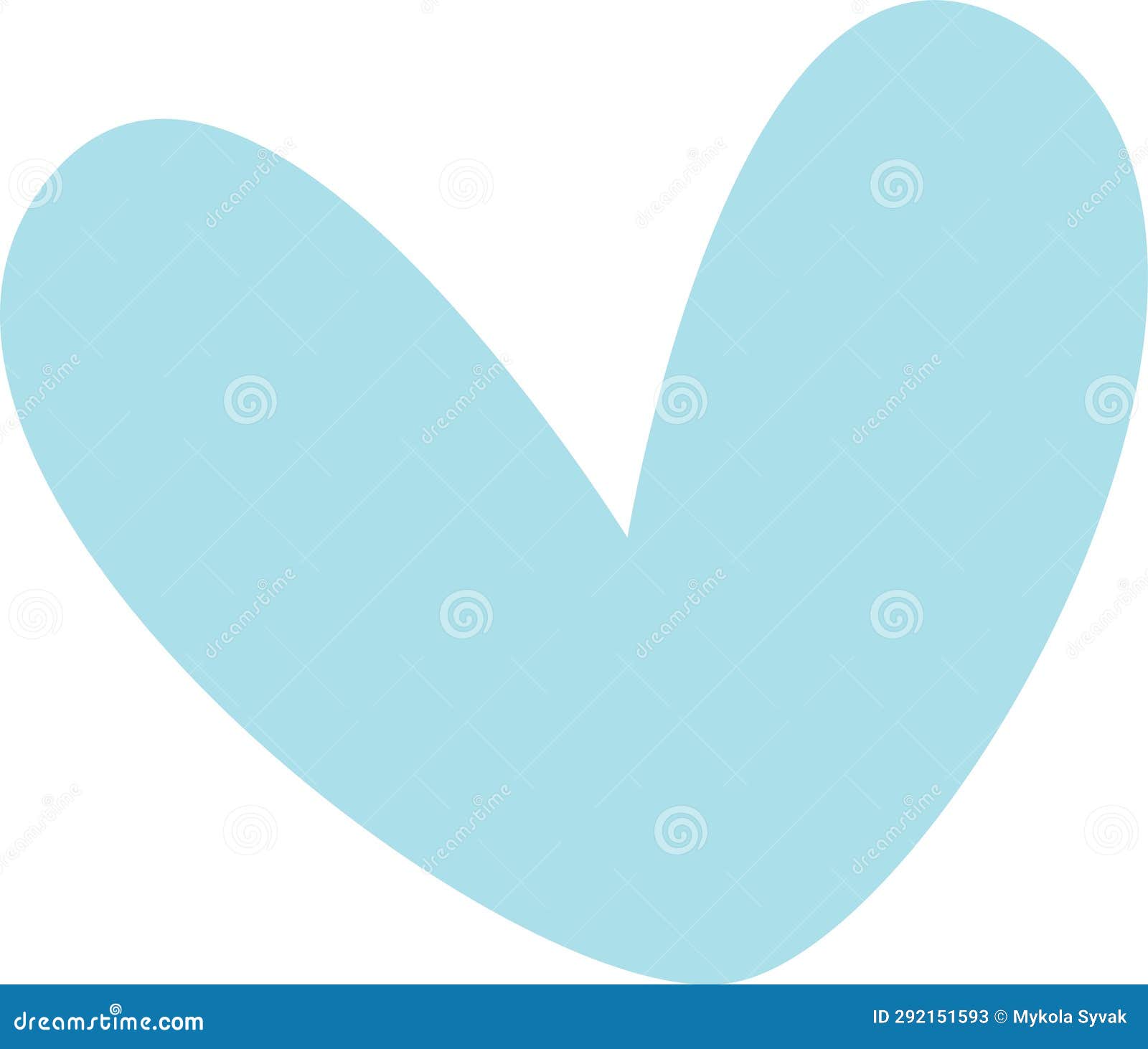 Heart Shape Silhouette stock vector. Illustration of heart - 292151593