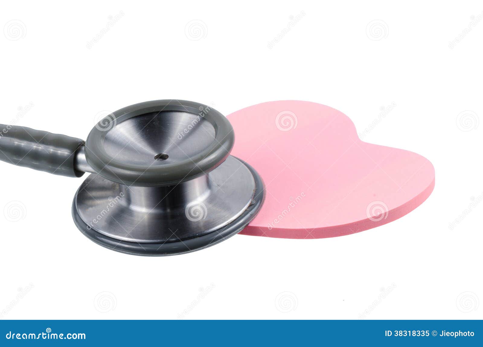 Heart Shape with Stethoscope. Stock Image - Image of pink, medical ...