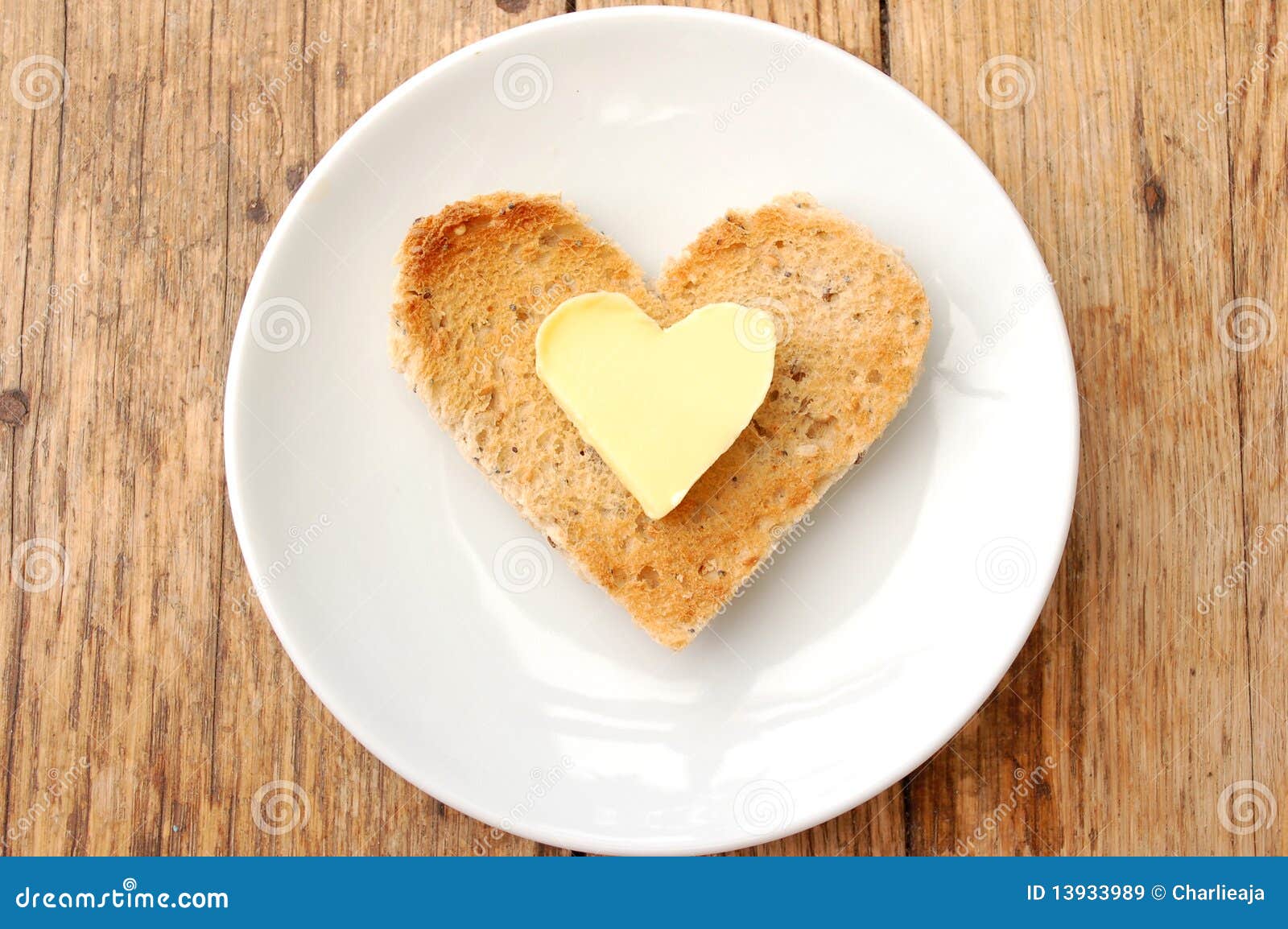 Heart shape toast stock image. Image of toast, brown - 13933989