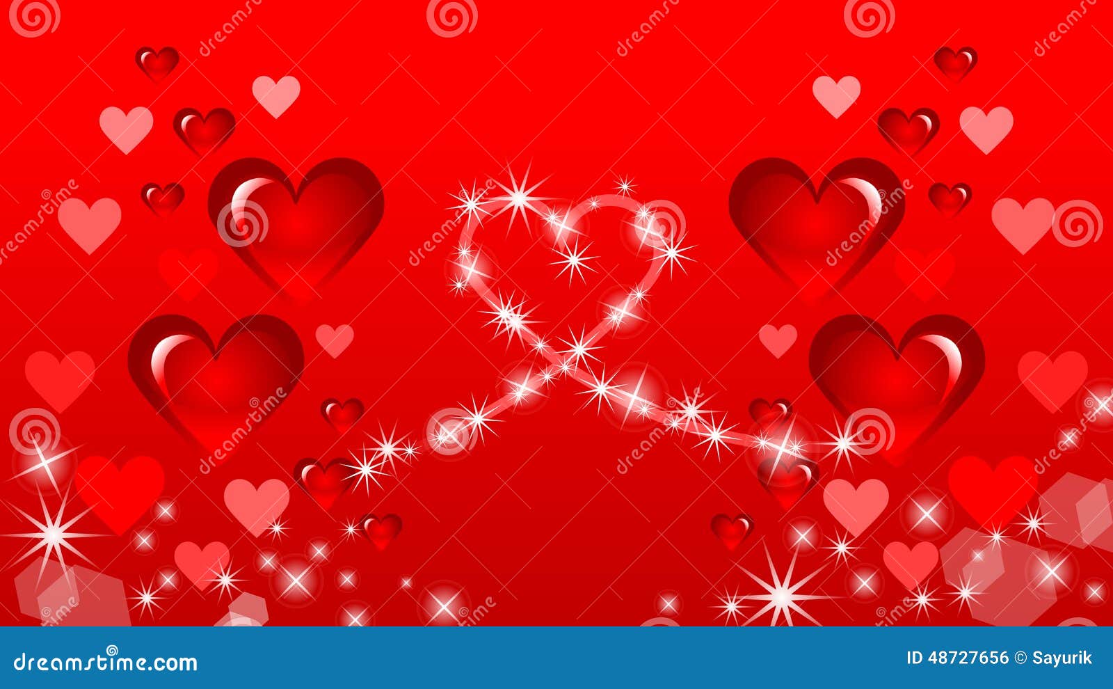 Heart Shape Wallpaper-EPS10 Stock Vector - Illustration of conceptual ...