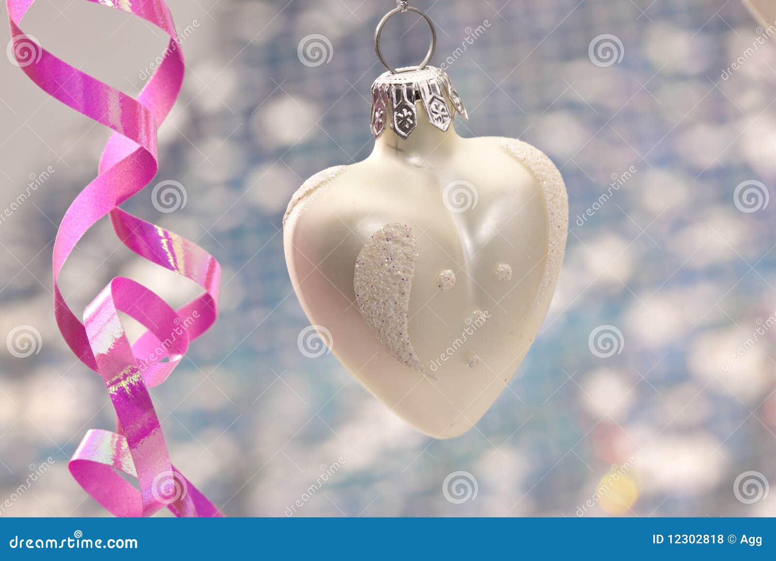 Heart shaped balls stock photo. Image of decoration, celebration - 12302818