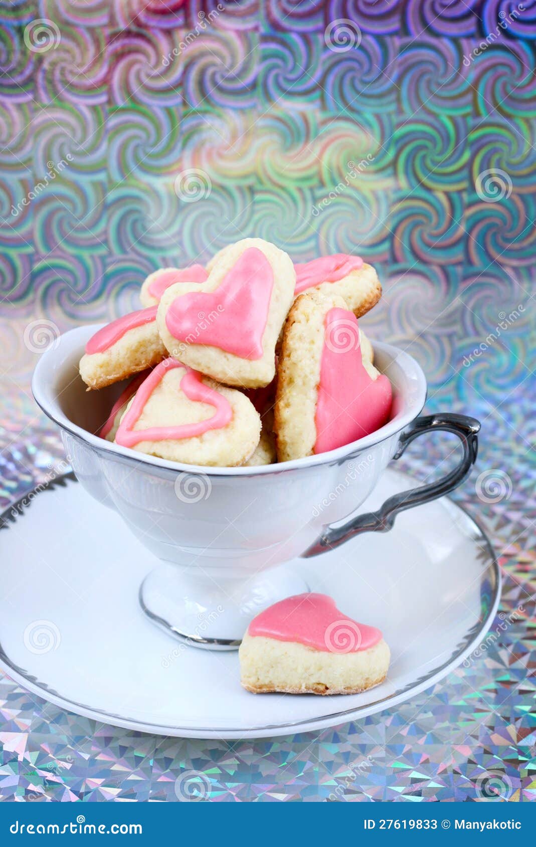 Heart shaped biscuits stock image. Image of biscuits - 27619833