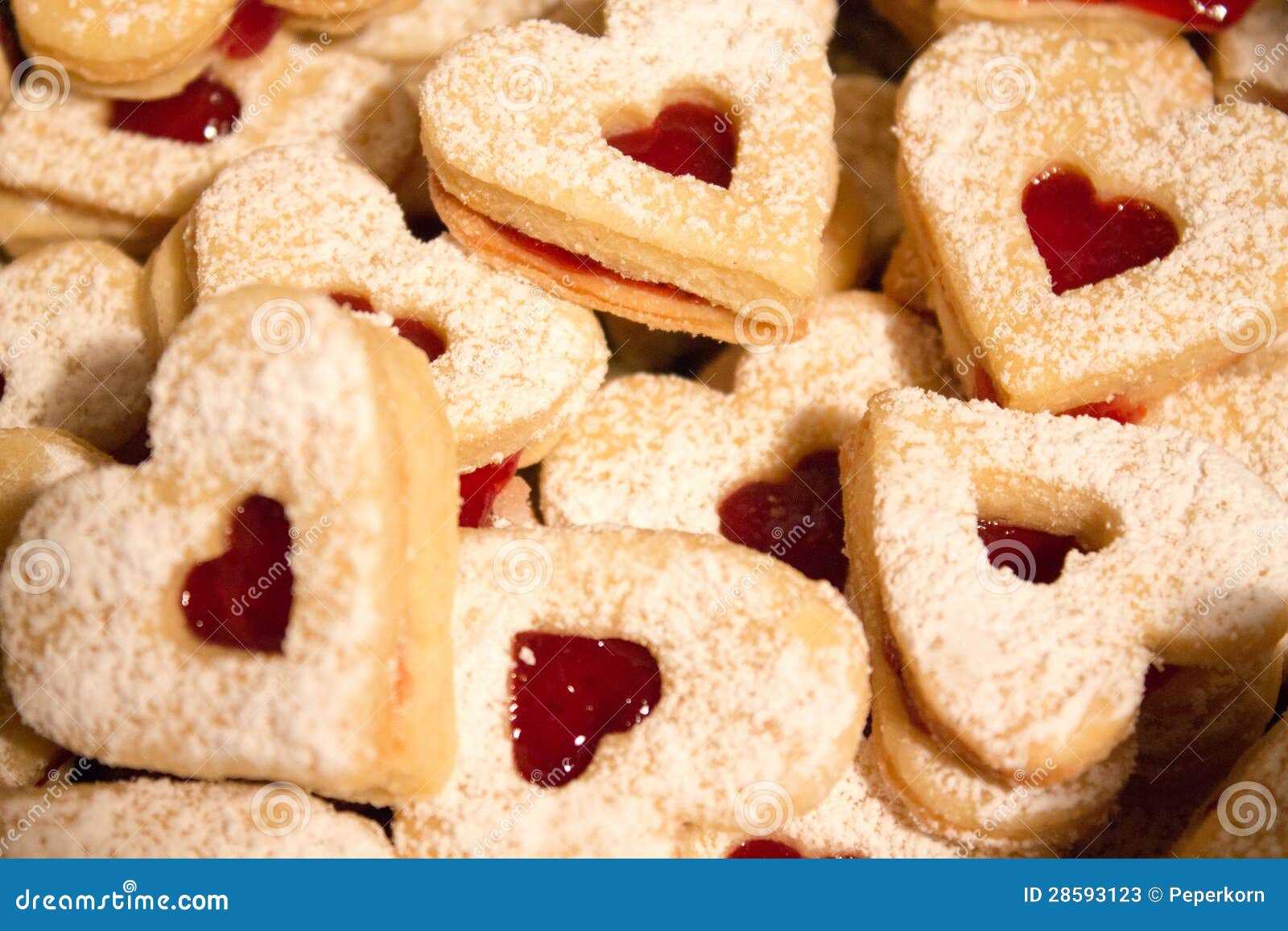 Heart shaped biscuits stock image. Image of stack, hearts - 28593123