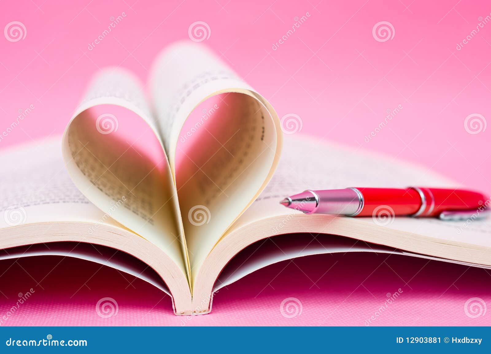 Heart shaped book stock image. Image of beautiful, couple - 12903881