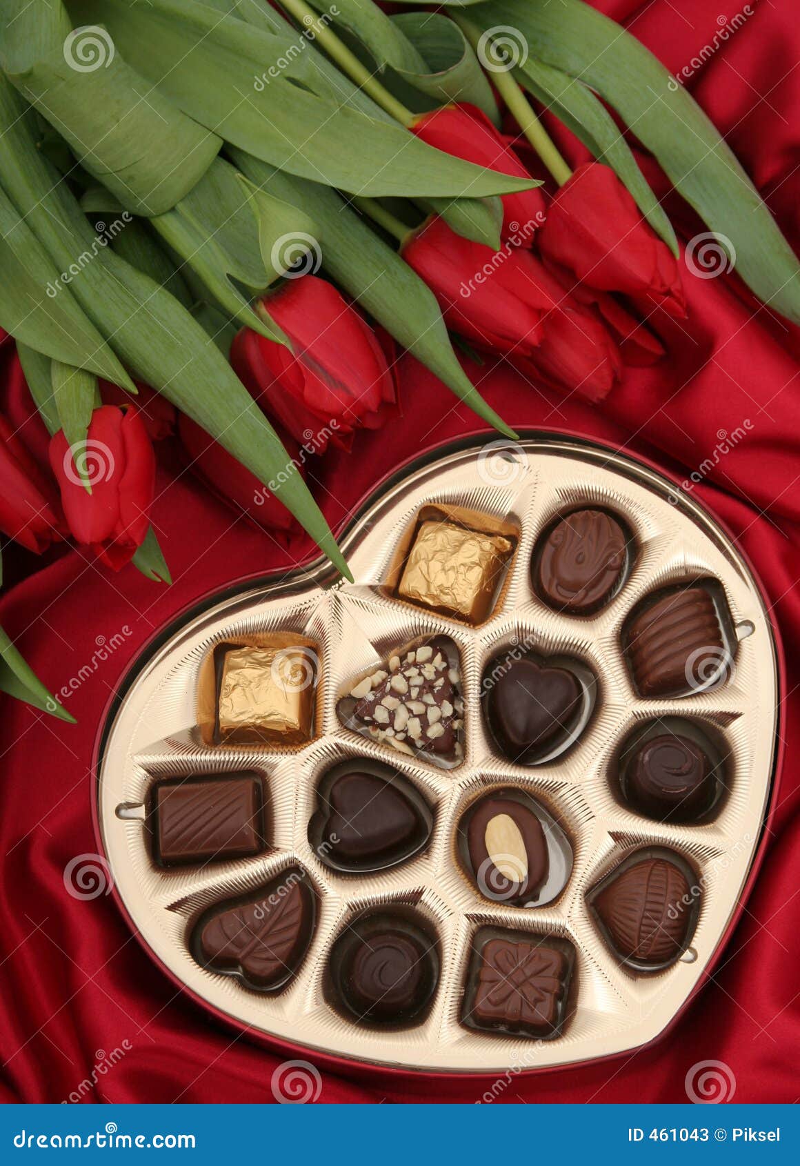 Heart Shaped Box of Candy stock image. Image of gift, present - 461043