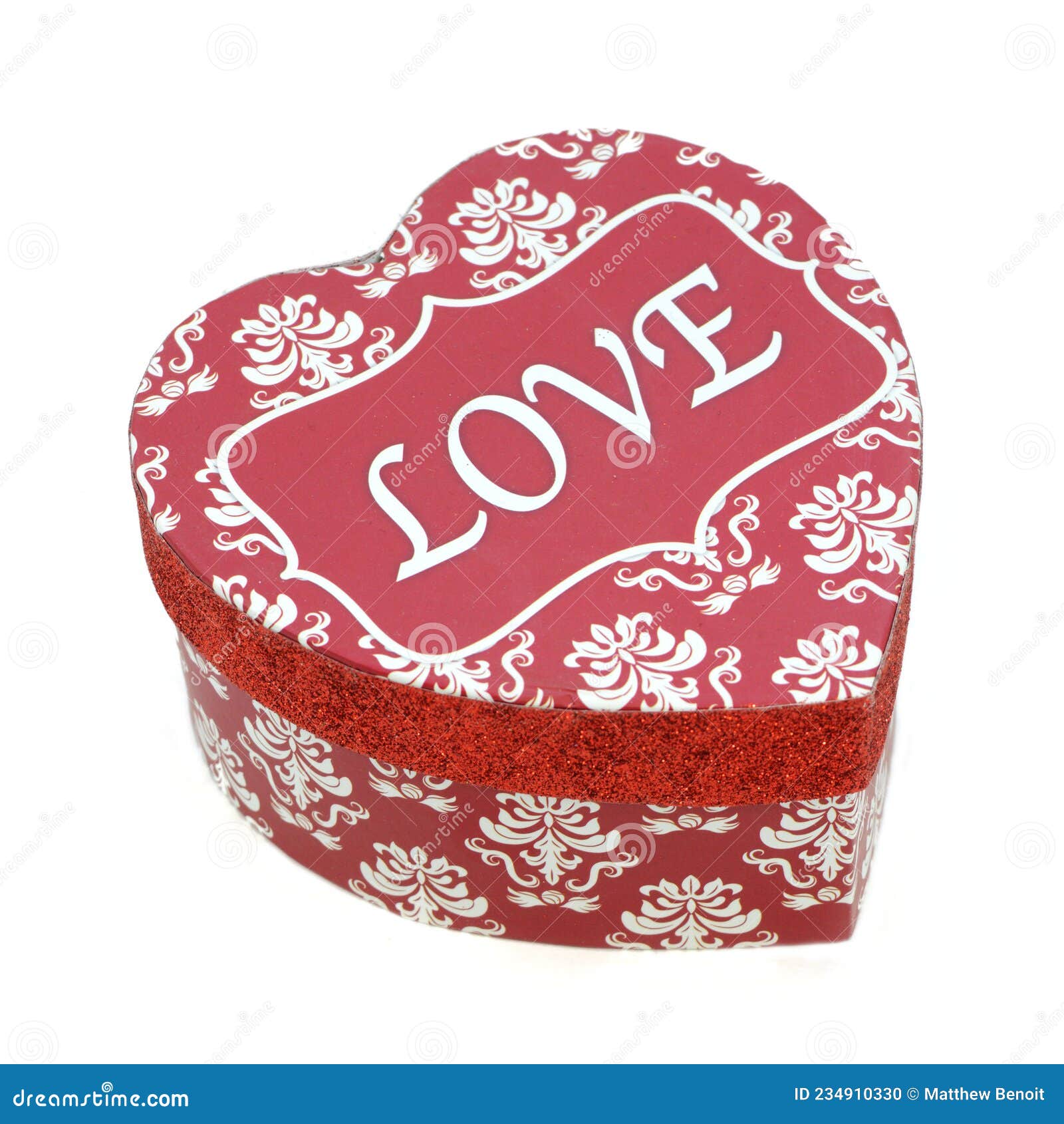 Heart Shaped Box stock photo. Image of beautiful, wedding - 234910330