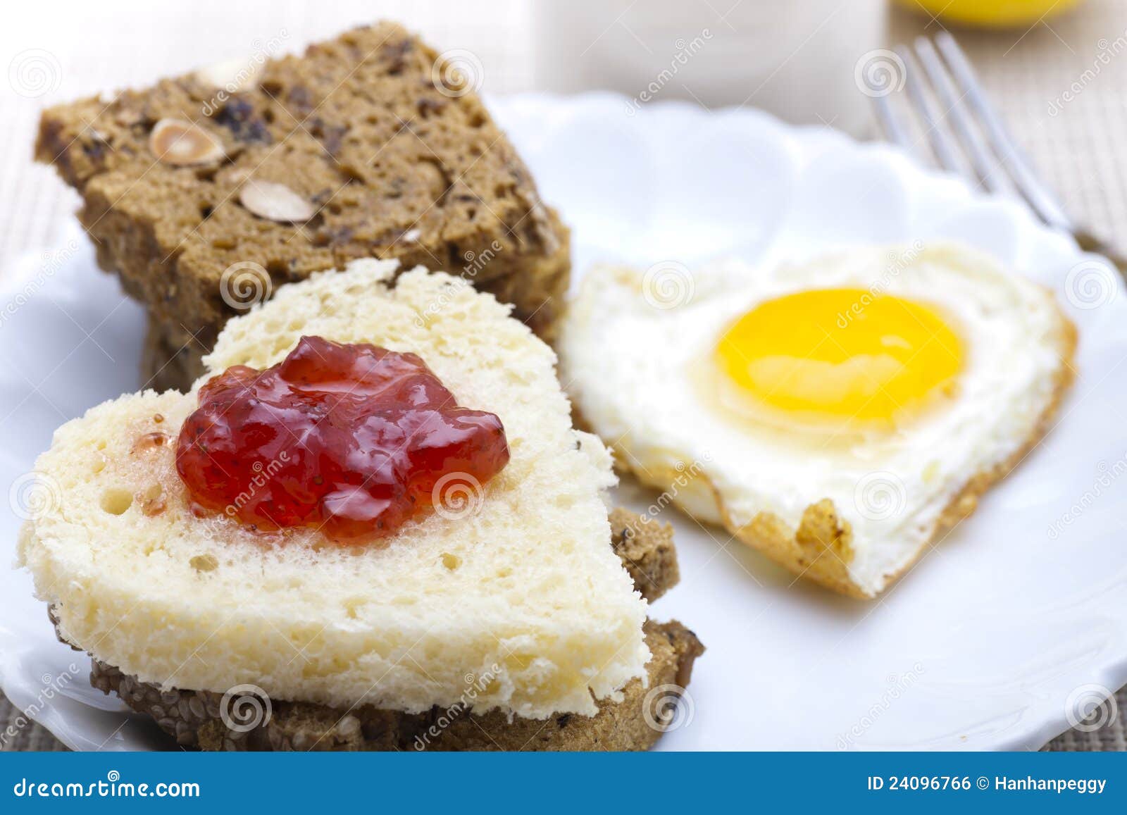 Heart shaped bread stock photo. Image of simplicity, gourmet - 24096766