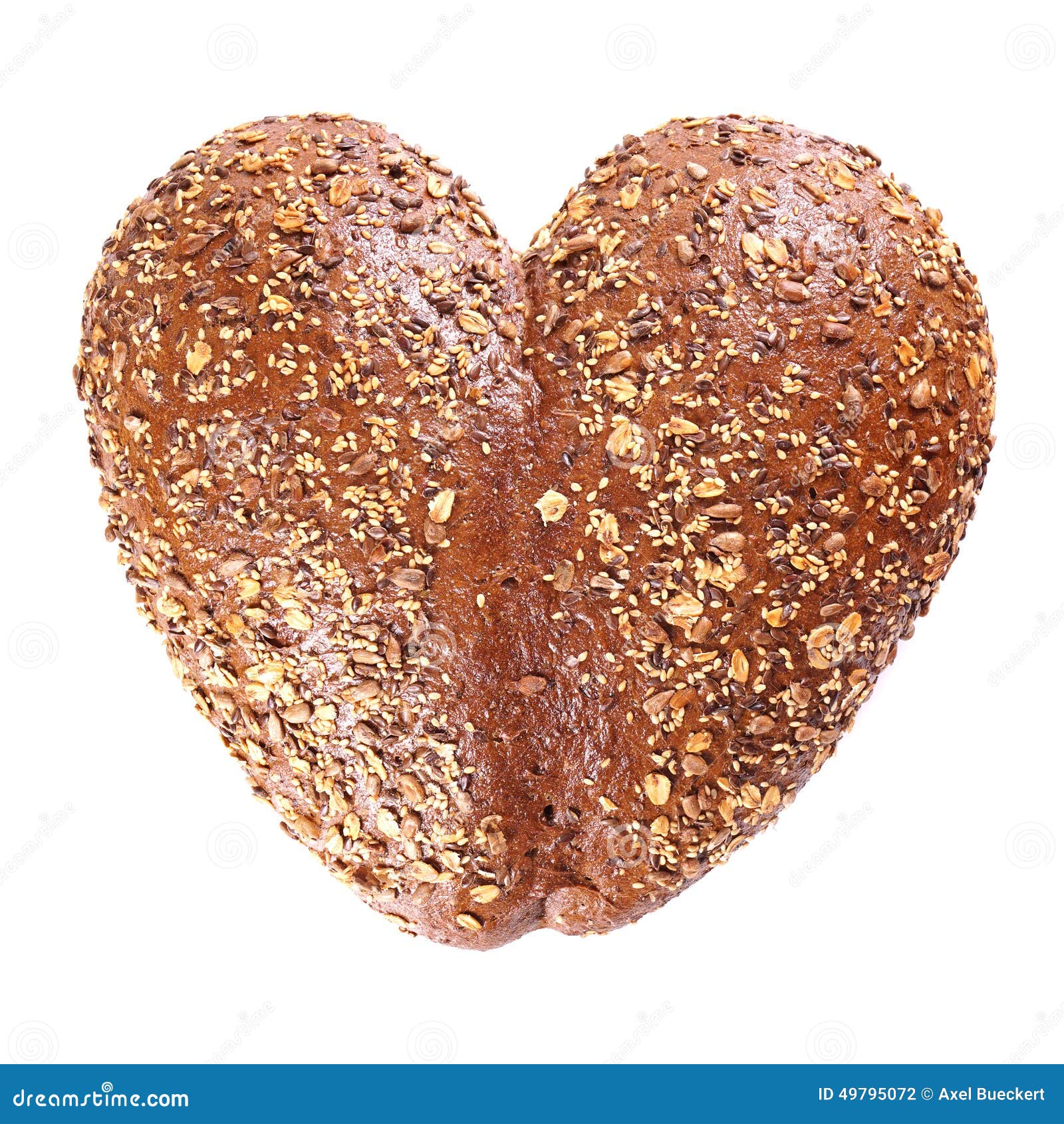 Heart shaped bread stock photo. Image of breakfast, special - 49795072