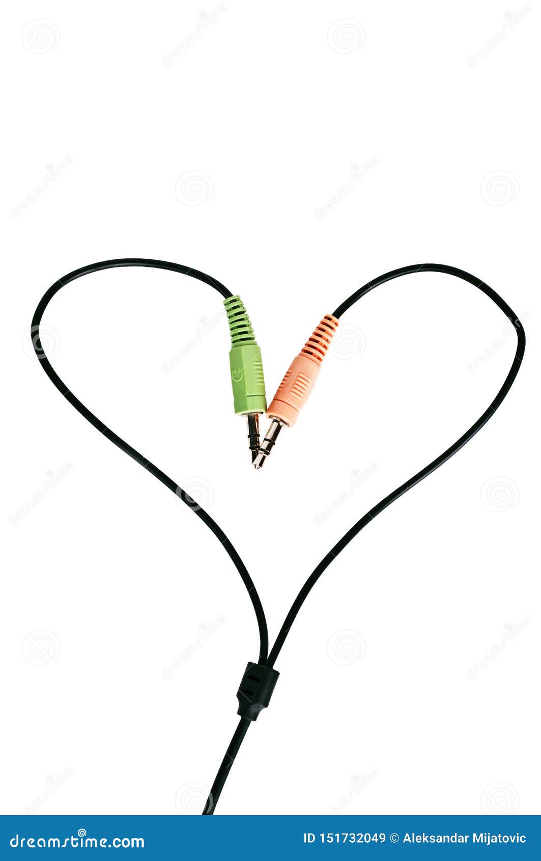 Heart shaped cables stock image. Image of background - 151732049