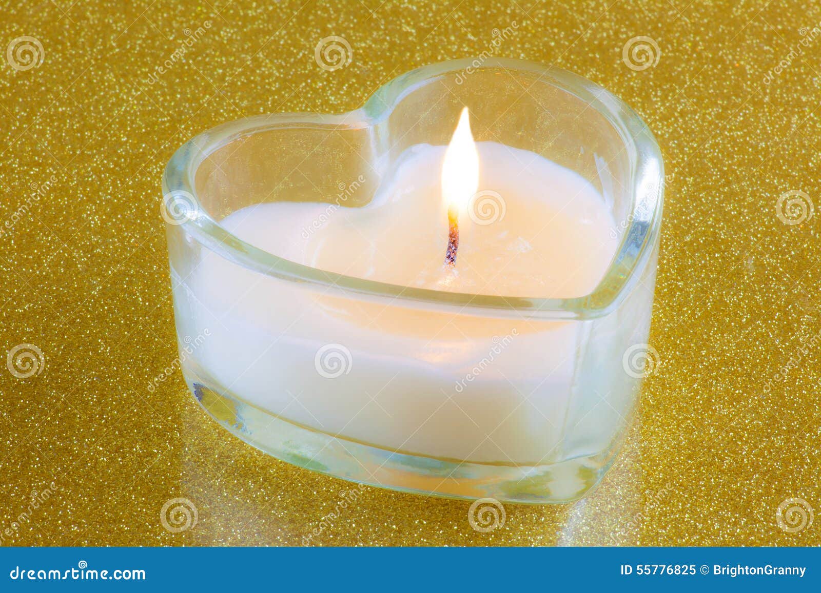 Heart shaped candle stock image. Image of holder, single - 55776825
