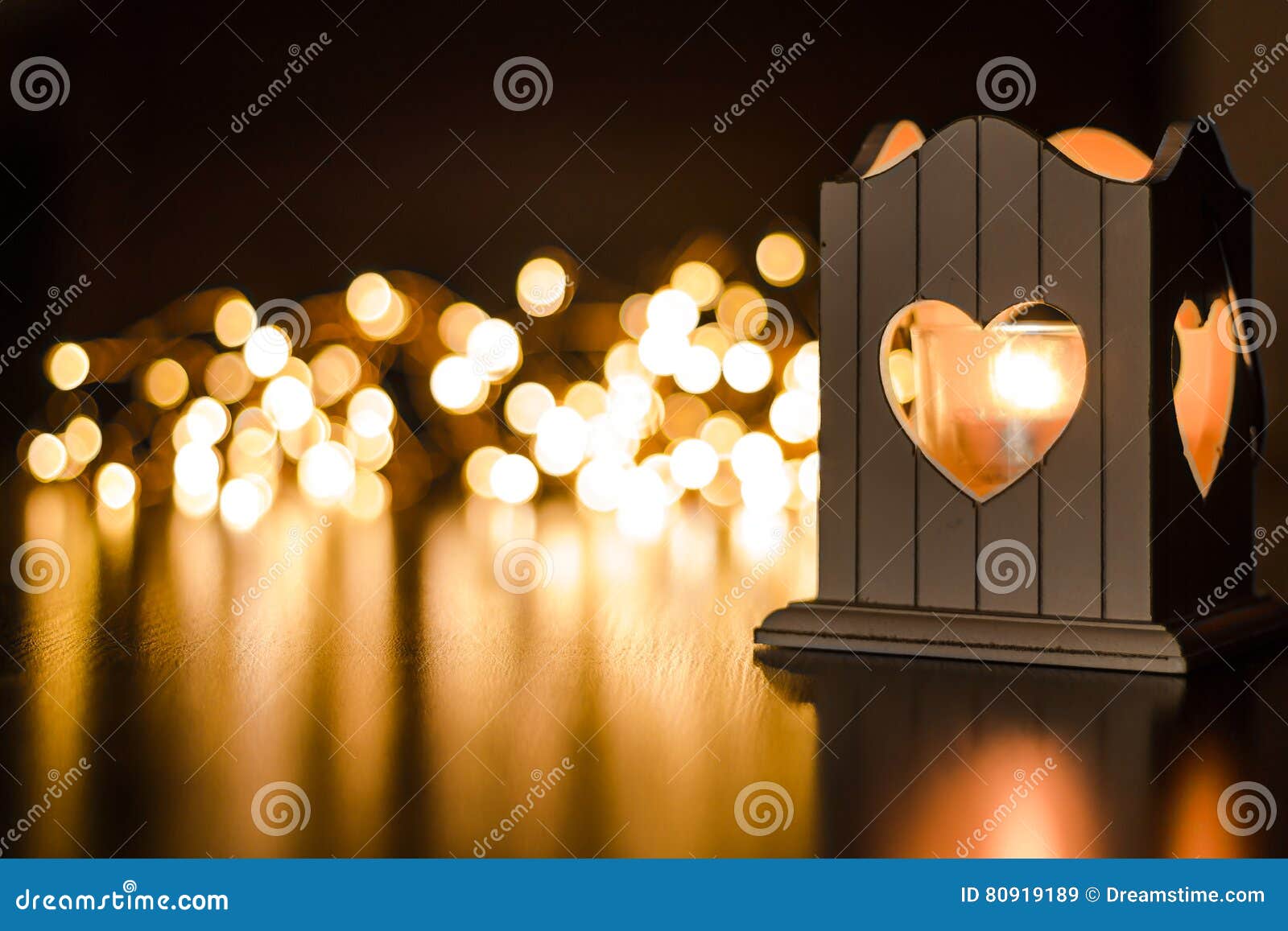 Heart-shaped candlelight stock image. Image of background - 80919189