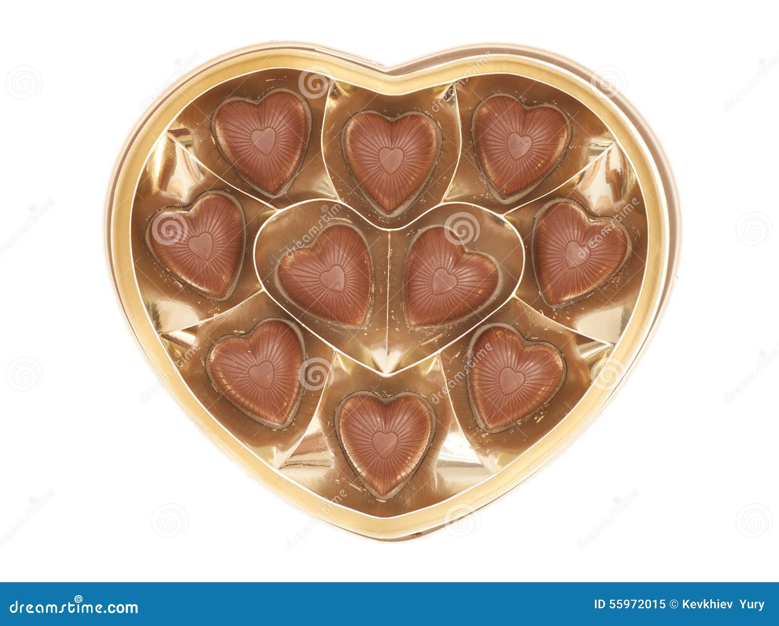 Heart Shaped Candy Box for Valentine S Day Stock Image - Image of ...