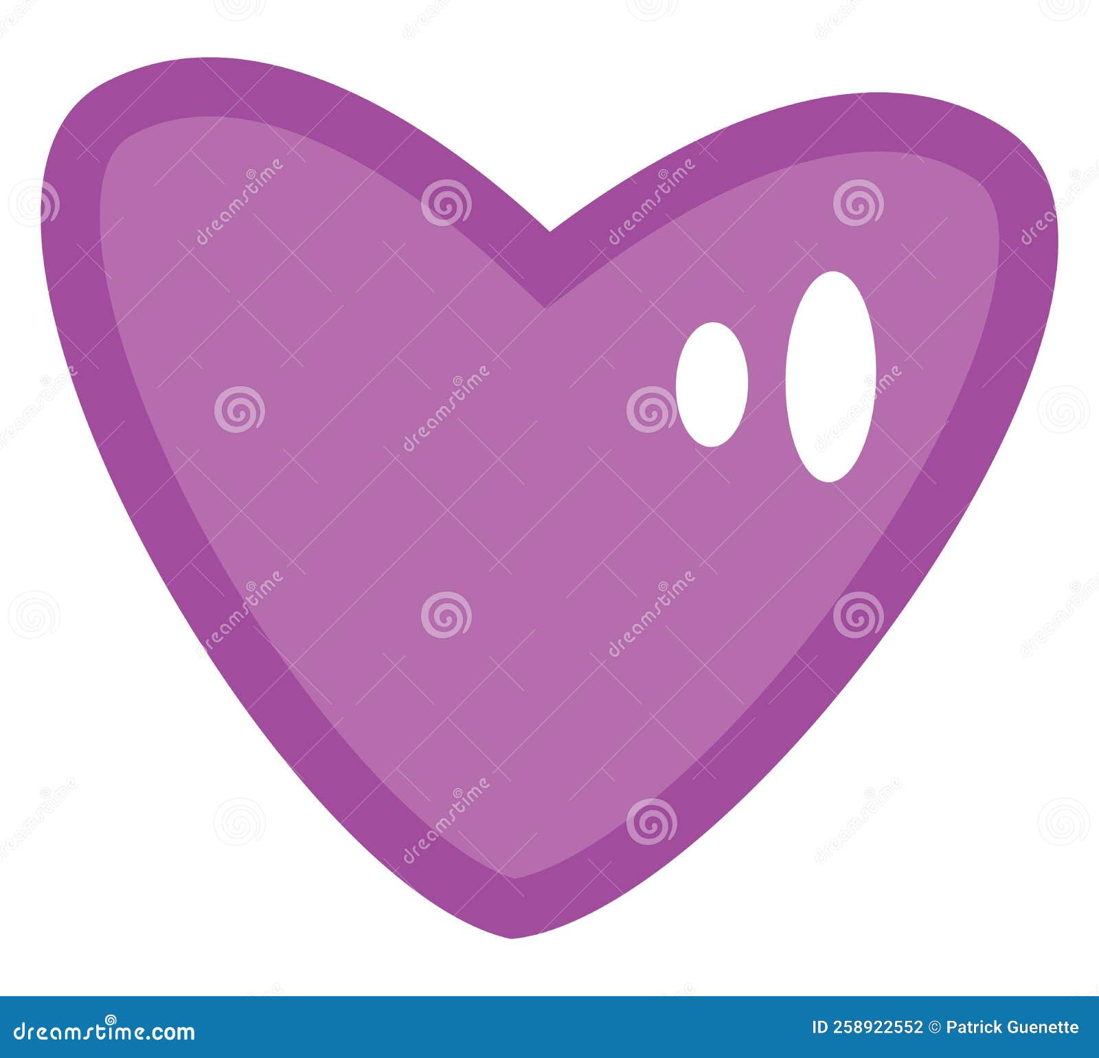 Heart shaped candy, icon stock vector. Illustration of abstract - 258922552