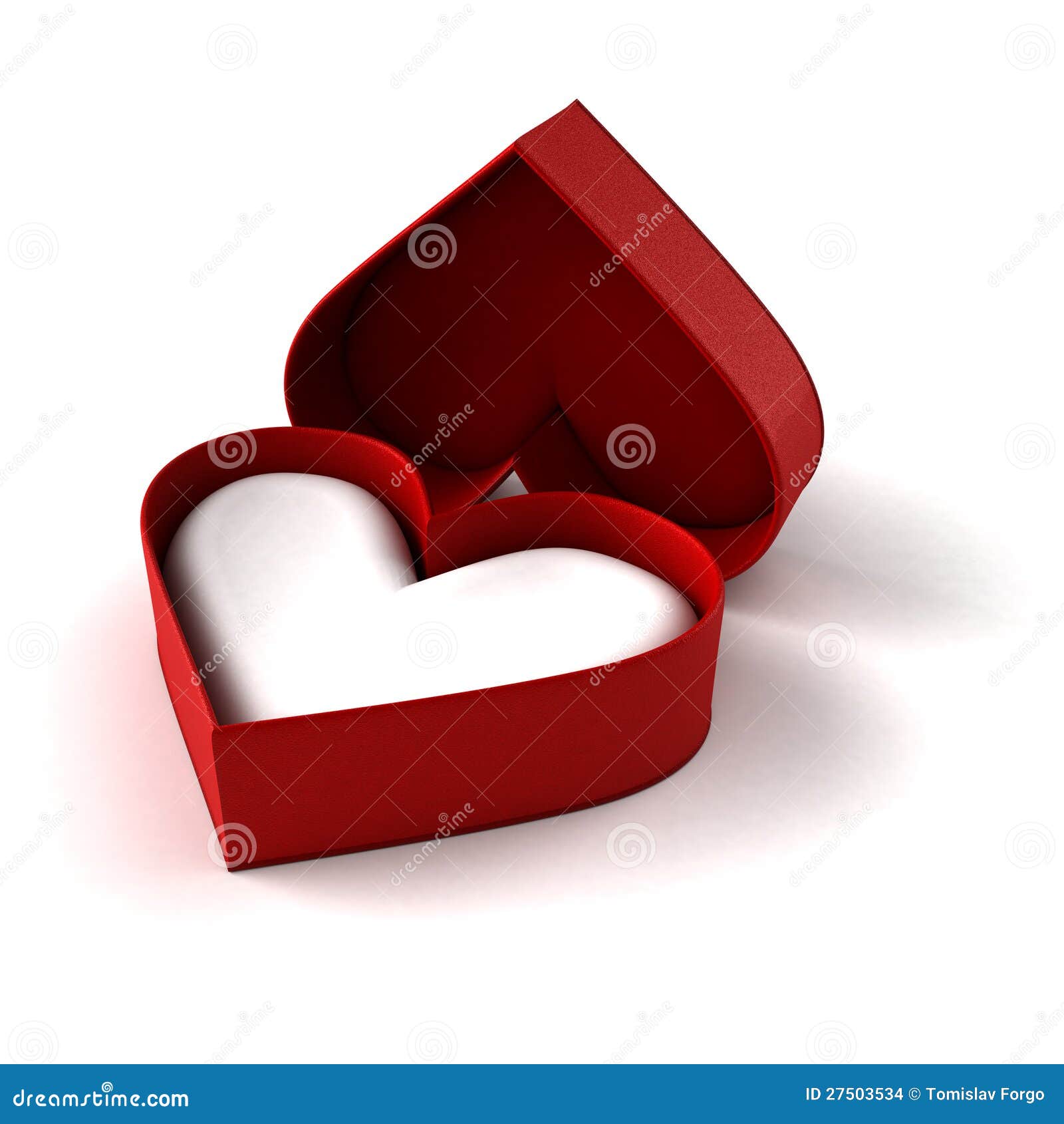 Heart Shaped Case stock illustration. Illustration of valentine - 27503534