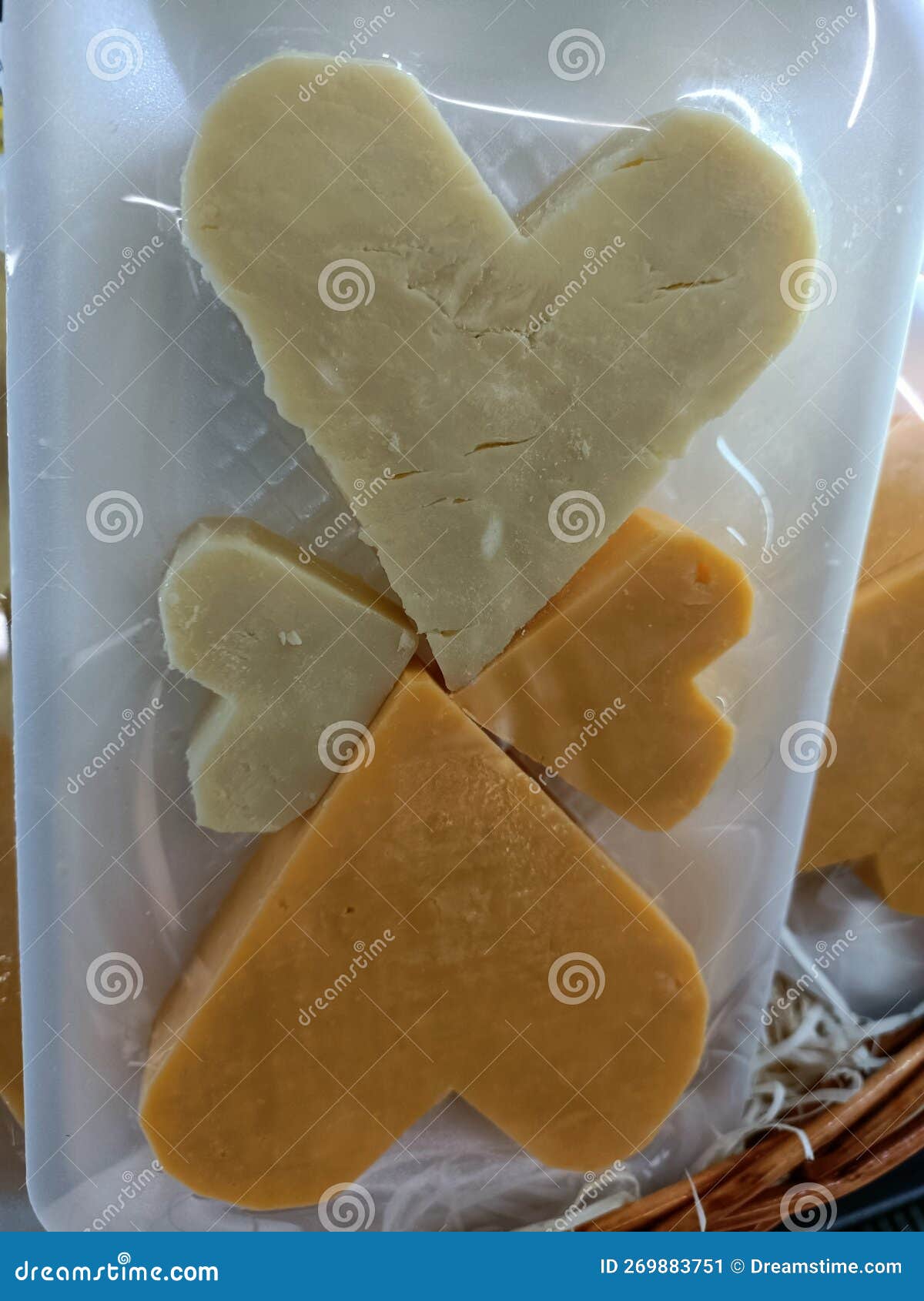 Heart Shaped Cheddar Cheese Stock Image - Image of love, cheese: 269883751