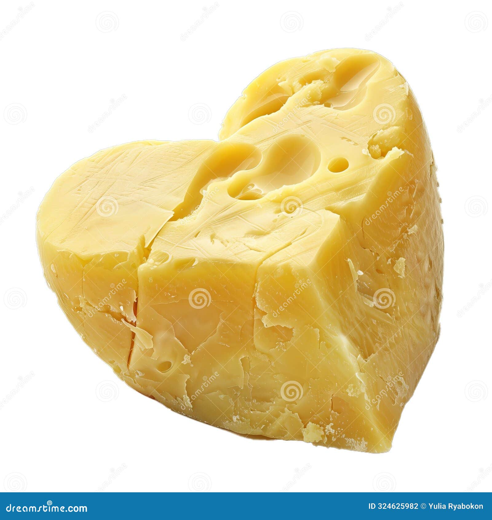 Heart Shaped Cheese on Transparent Background Stock Photo - Image of ...