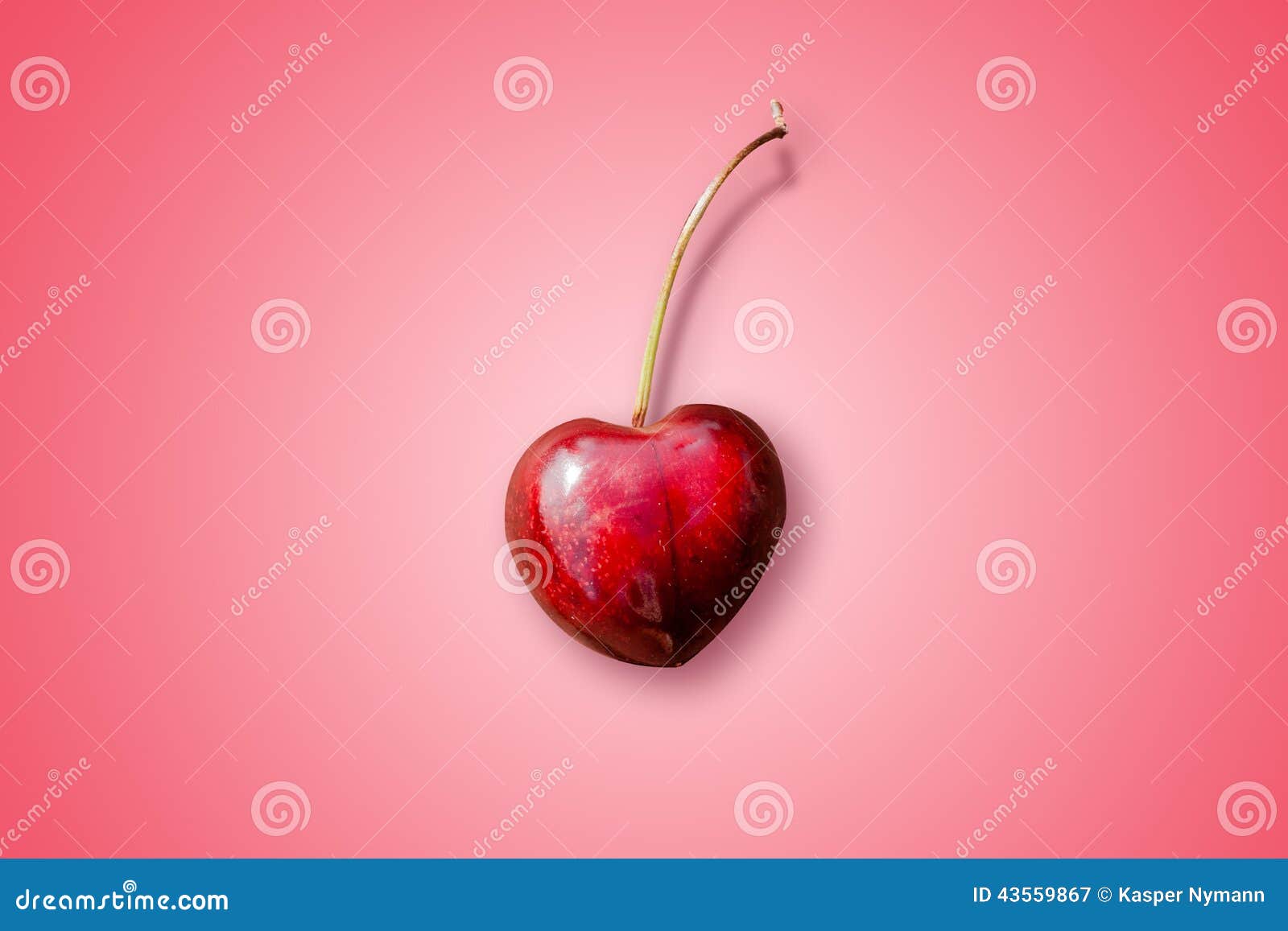 Heart-shaped cherry stock image. Image of healthy, garden - 43559867