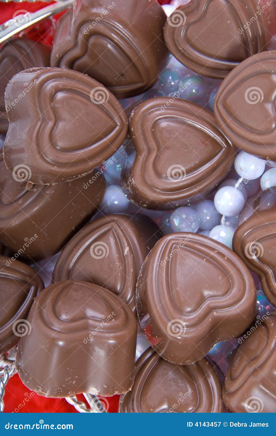 Heart Shaped Chocolate Candy Stock Image - Image of holiday, romance ...