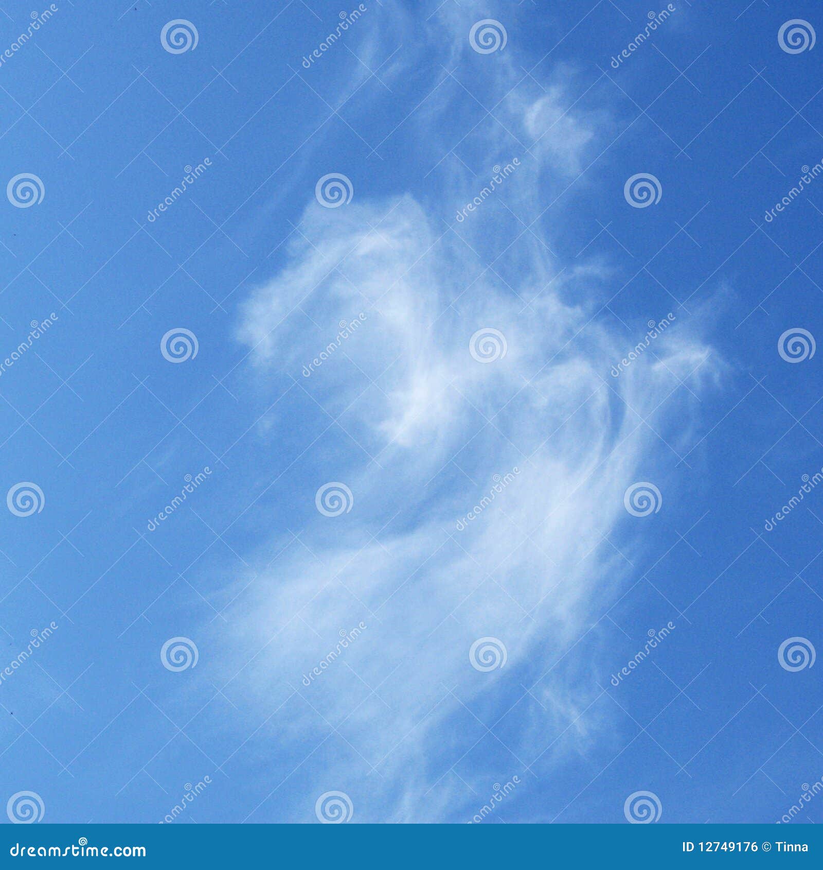 Heart shaped cloud stock photo. Image of broken, heart - 12749176