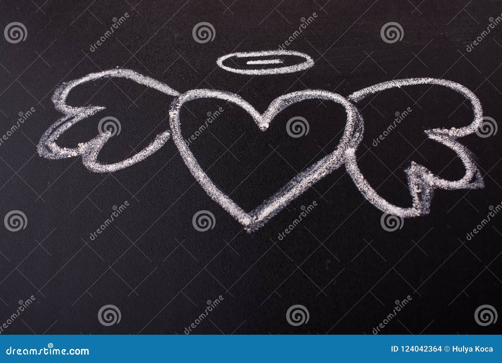 Heart Shaped Colorful Decorative Objects Stock Photo - Image of emotion ...
