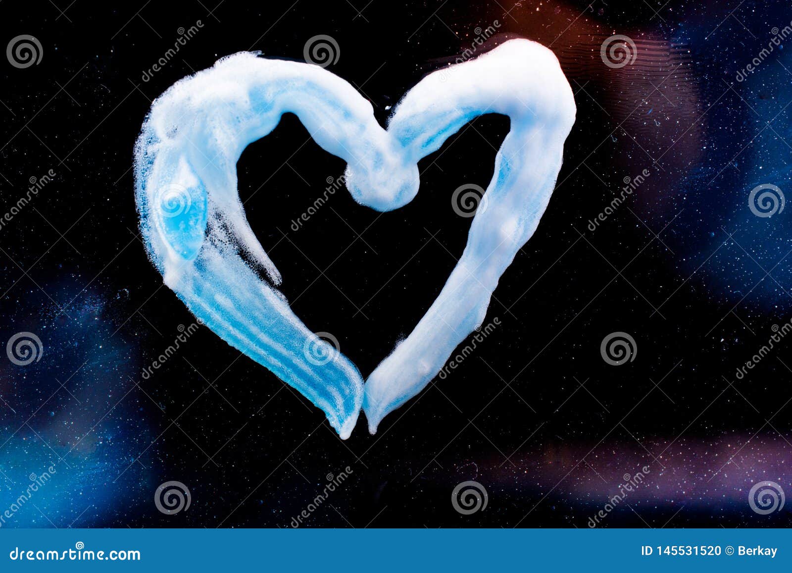 Heart Shaped Colorful Decorative Objects Stock Photo - Image of ...