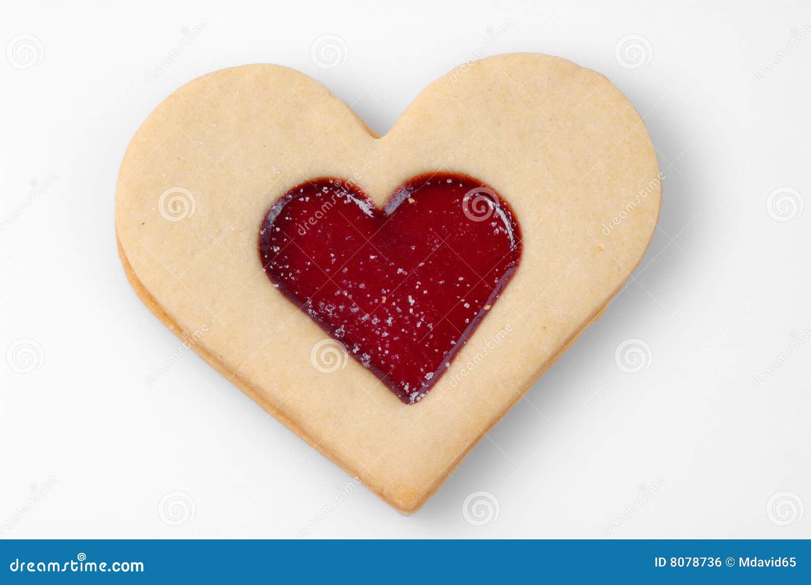 Heart shaped cookie stock photo. Image of sweet, valentine - 8078736