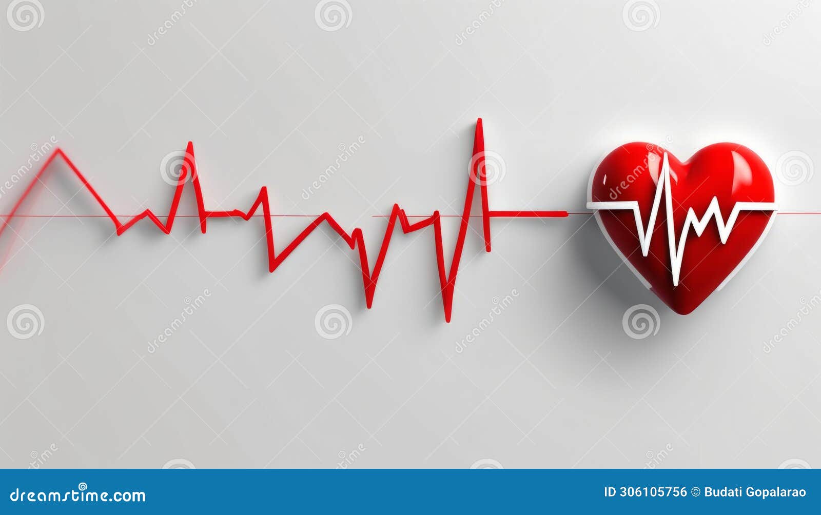 A heart shaped ECG graph stock illustration. Illustration of rate ...
