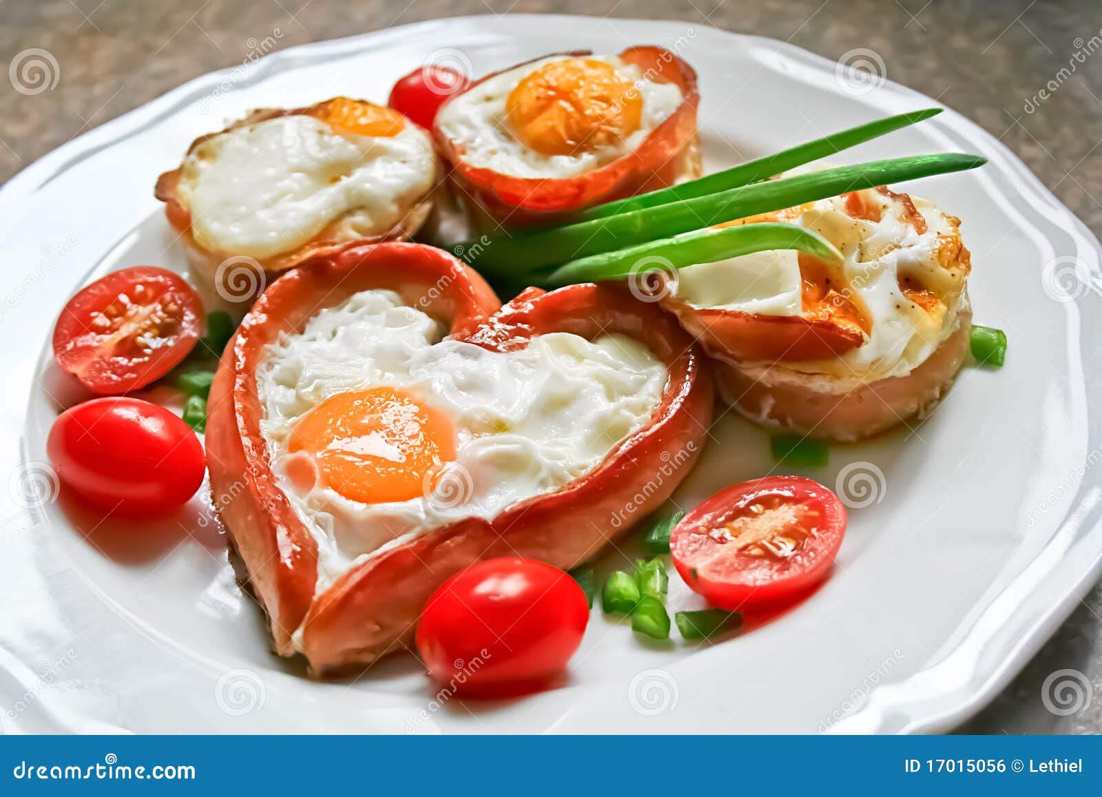 Heart shaped egg breakfast stock photo. Image of dish - 17015056